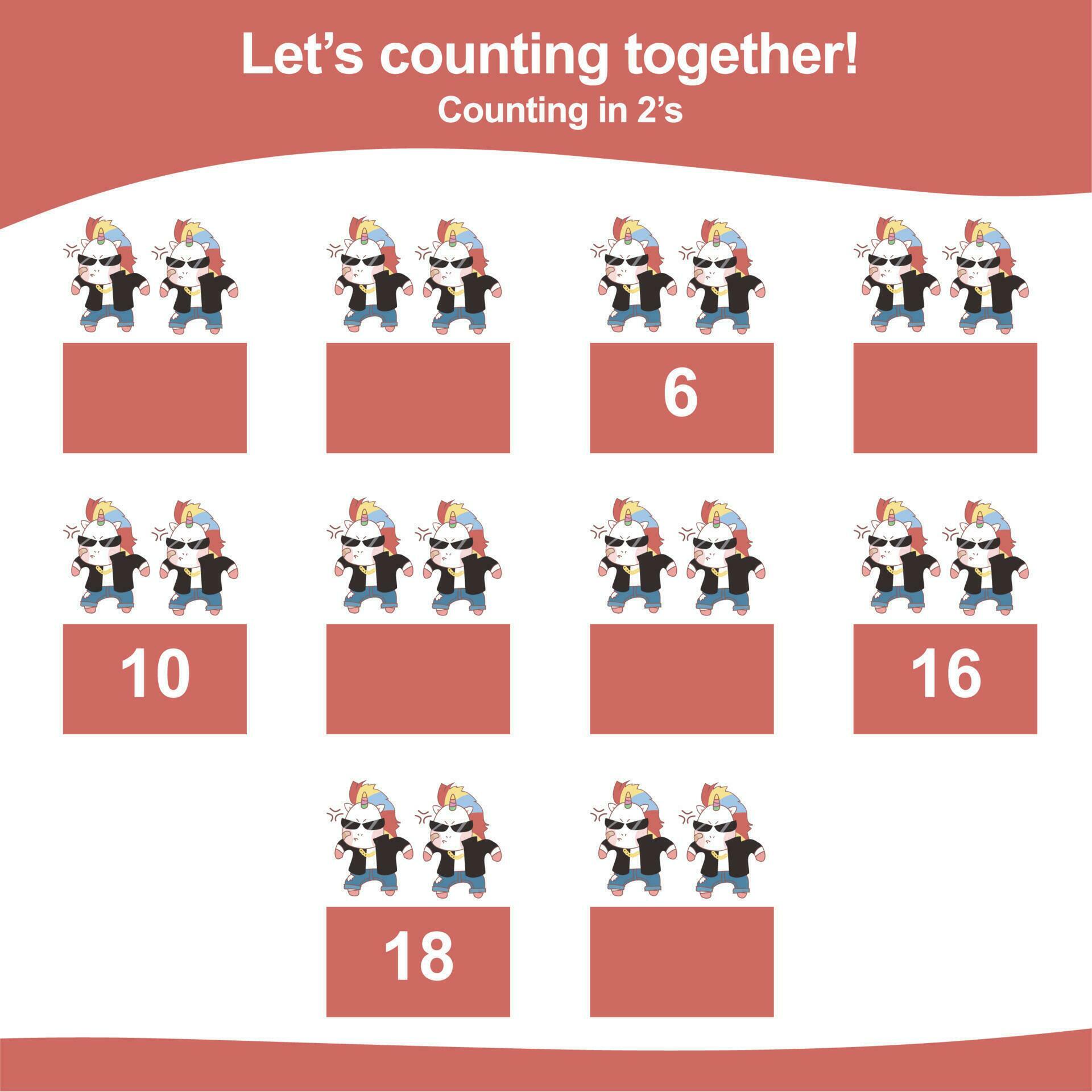 Mathematic counting worksheet. Math activity, count and write the ...