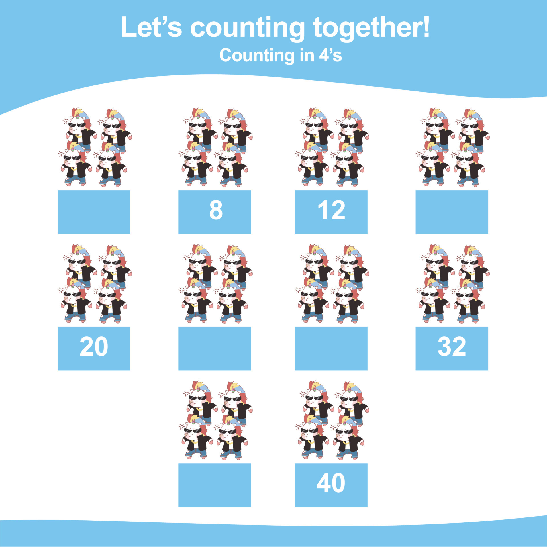 Mathematic counting worksheet. Math activity, count and write the ...