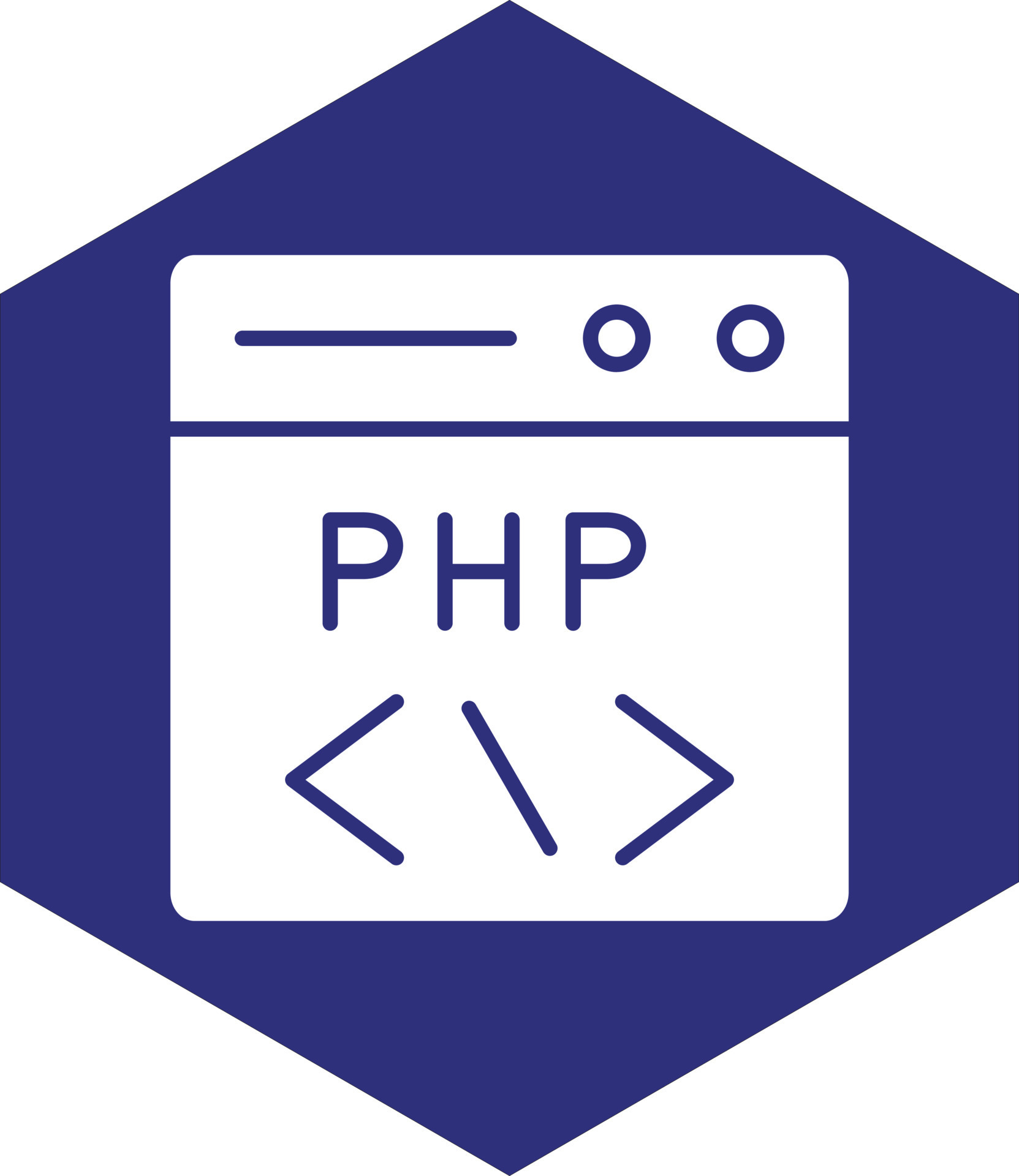 php codificación vector icono diseño 23312173 Vector en Vecteezy