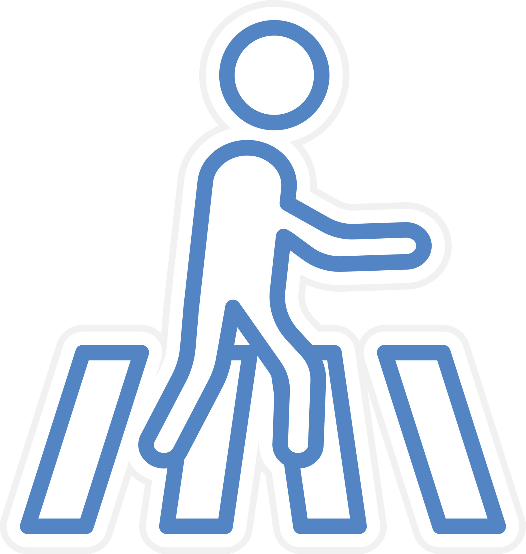 Pedestrian Vector Icon Style 23312606 Vector Art At Vecteezy