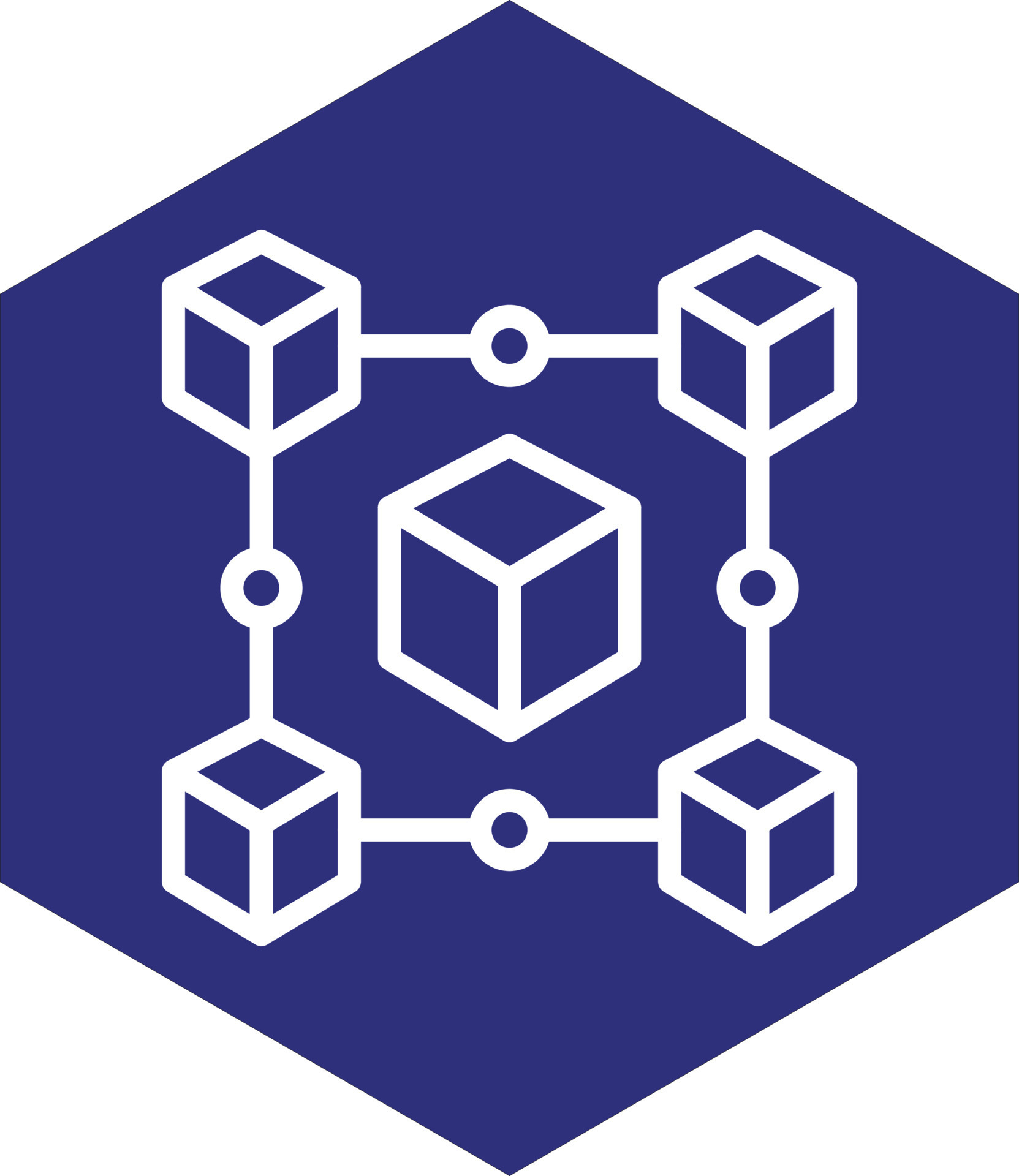 Blockchain Vector Icon Design 23319757 Vector Art at Vecteezy