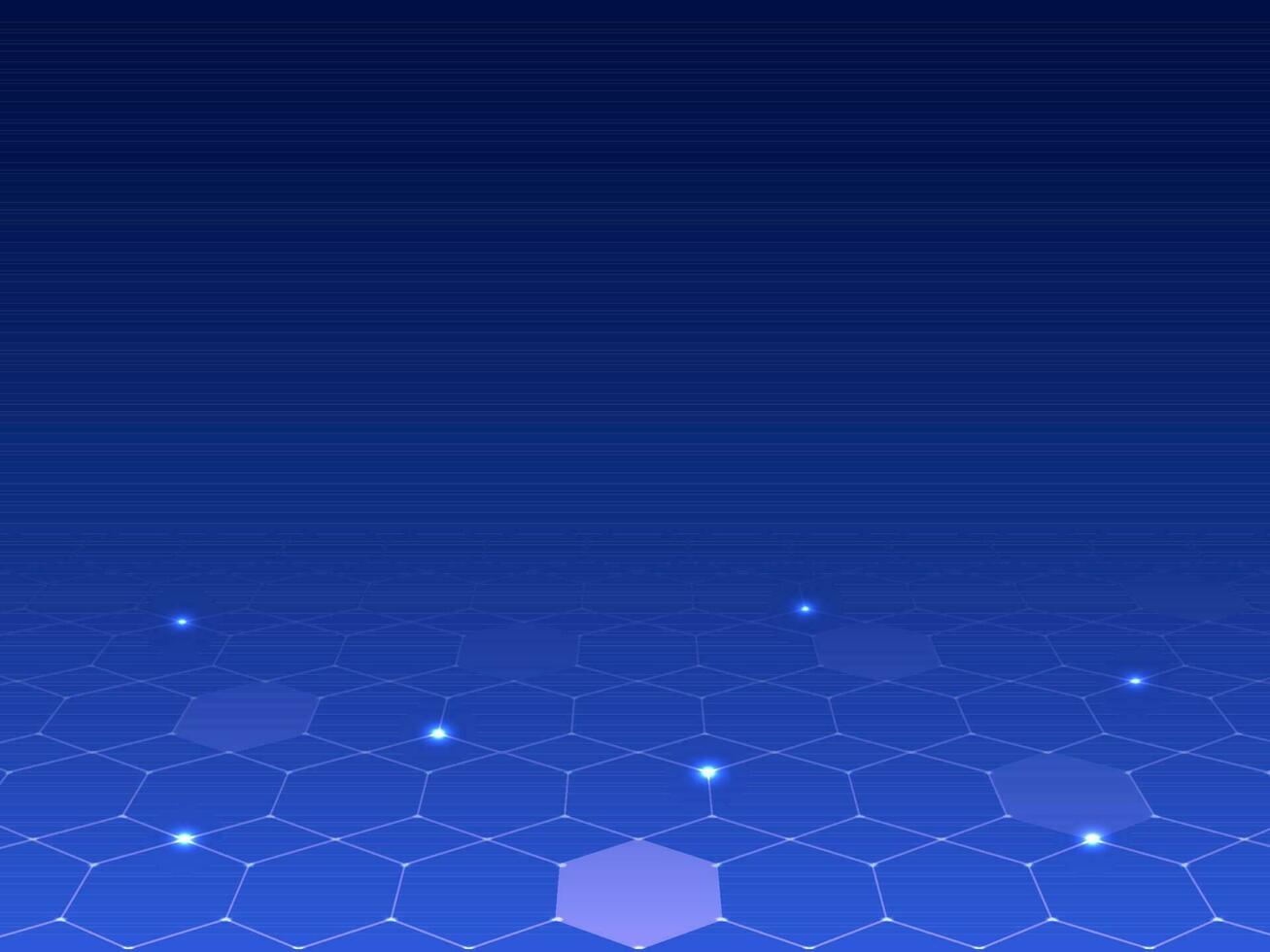 Abstract Geometric Hexagon Pattern Background With Lights Effect. 23320511 Vector Art at Vecteezy