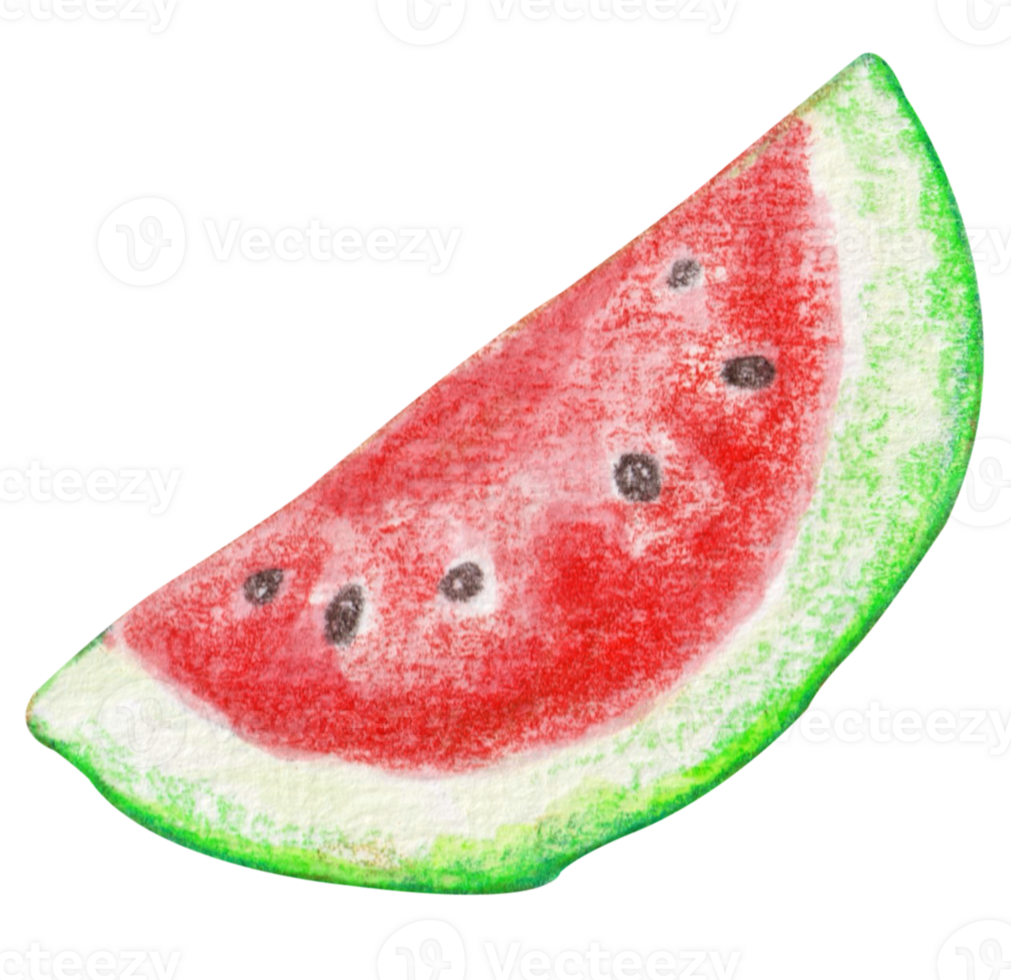 Watercolor Watermelon Fruit 23322427 Png
