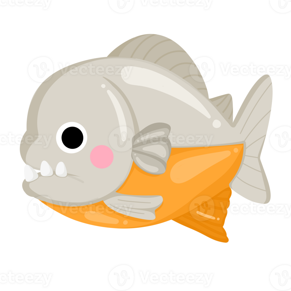 piranha sea animal 23323010 PNG
