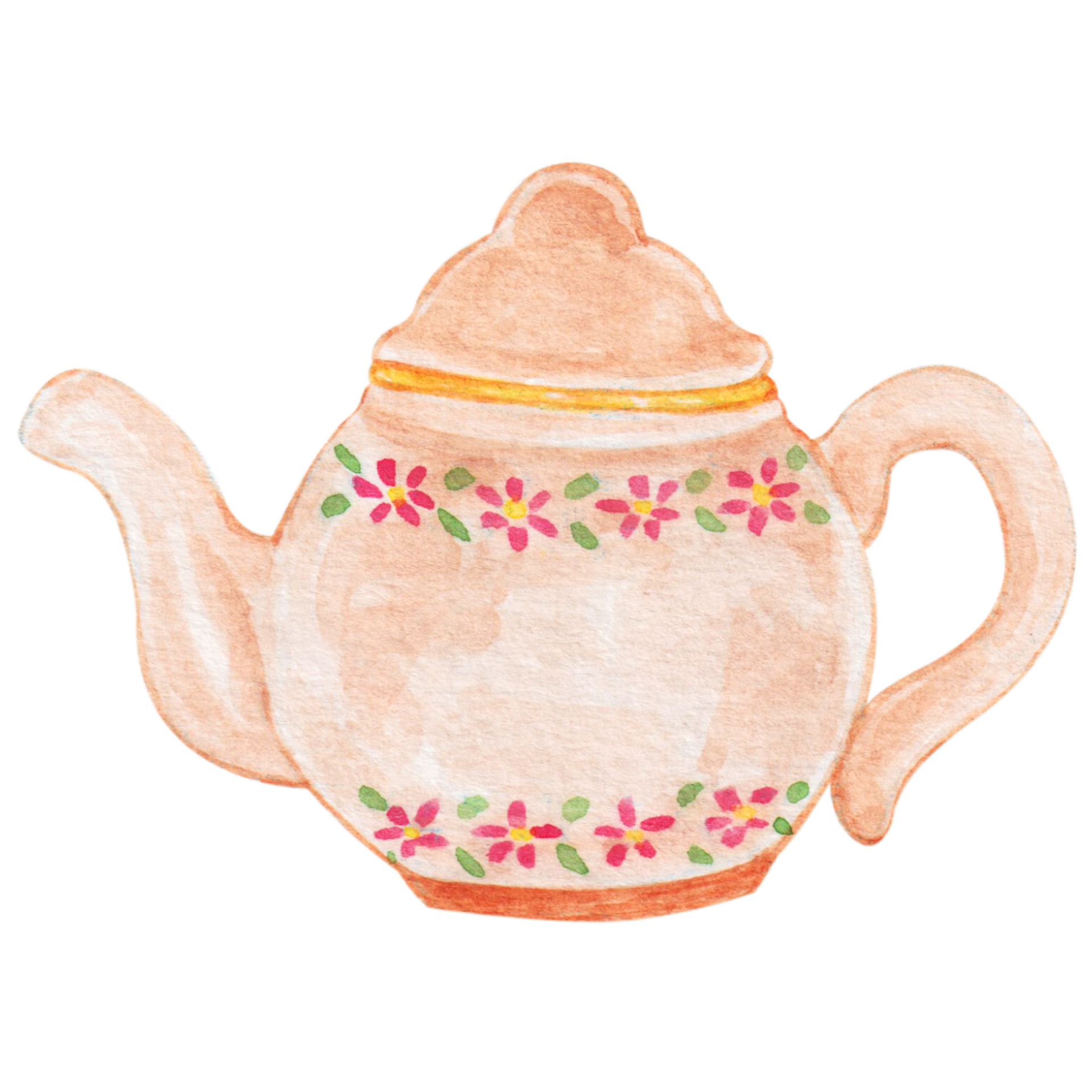 watercolor tea pot 23324417 PNG
