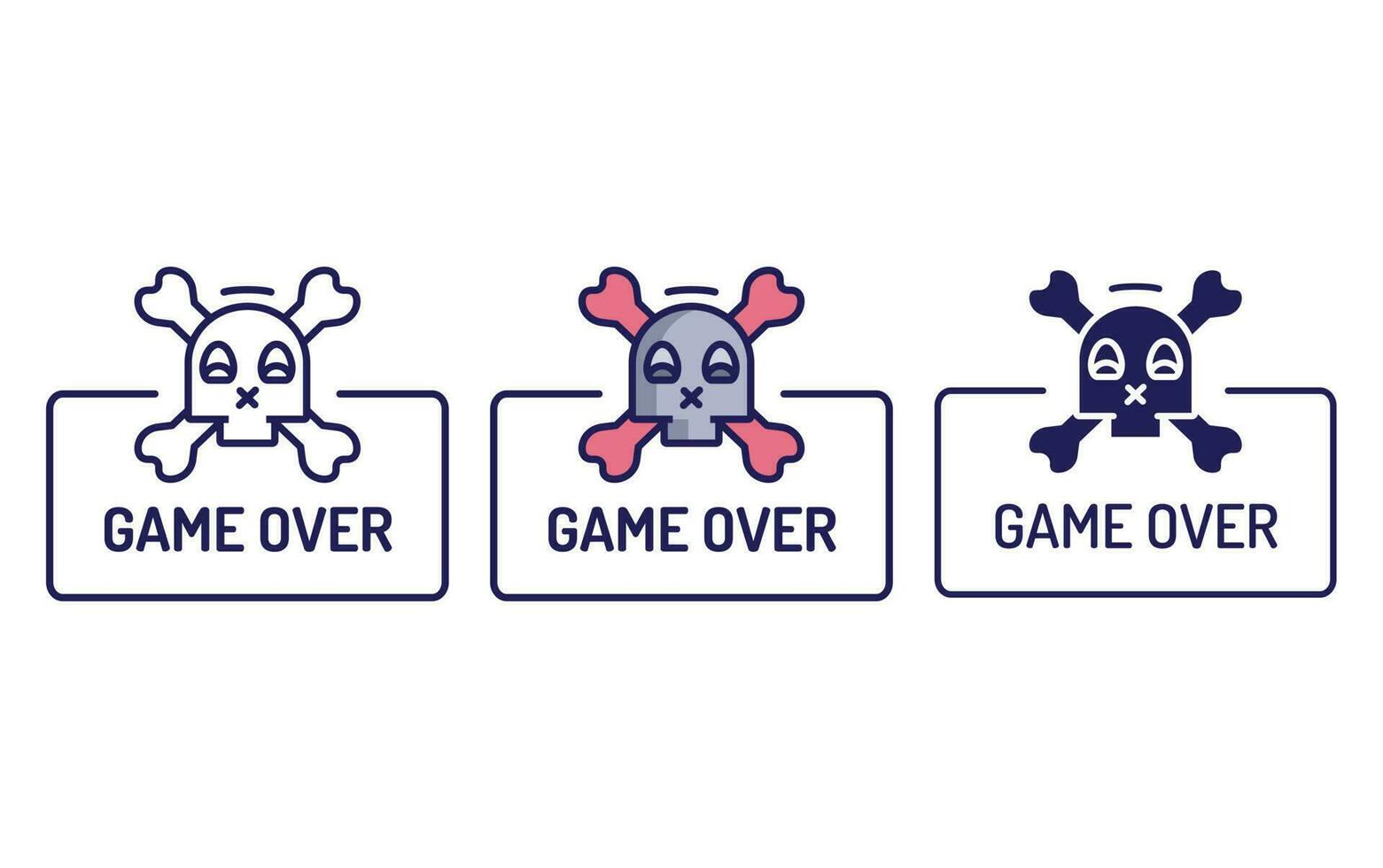 Game over vector icon 23332463 Vector Art at Vecteezy Game over vector icon 23332463 Vector Art at Vecteezy