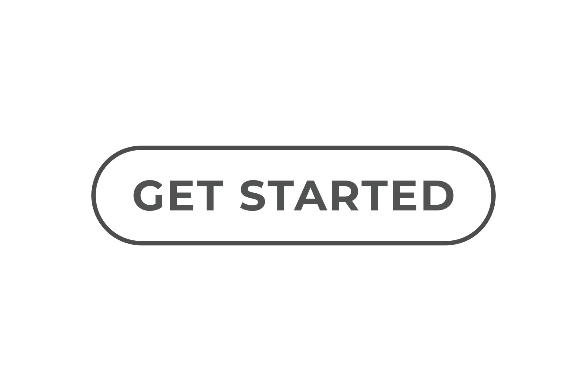 Get Started Button. Speech Bubble, Banner Label Get Started 23332875 Vector Art at Vecteezy