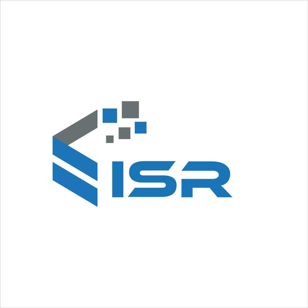 ISr letter logo design on white background. ISr creative initials letter logo concept. ISr ...
