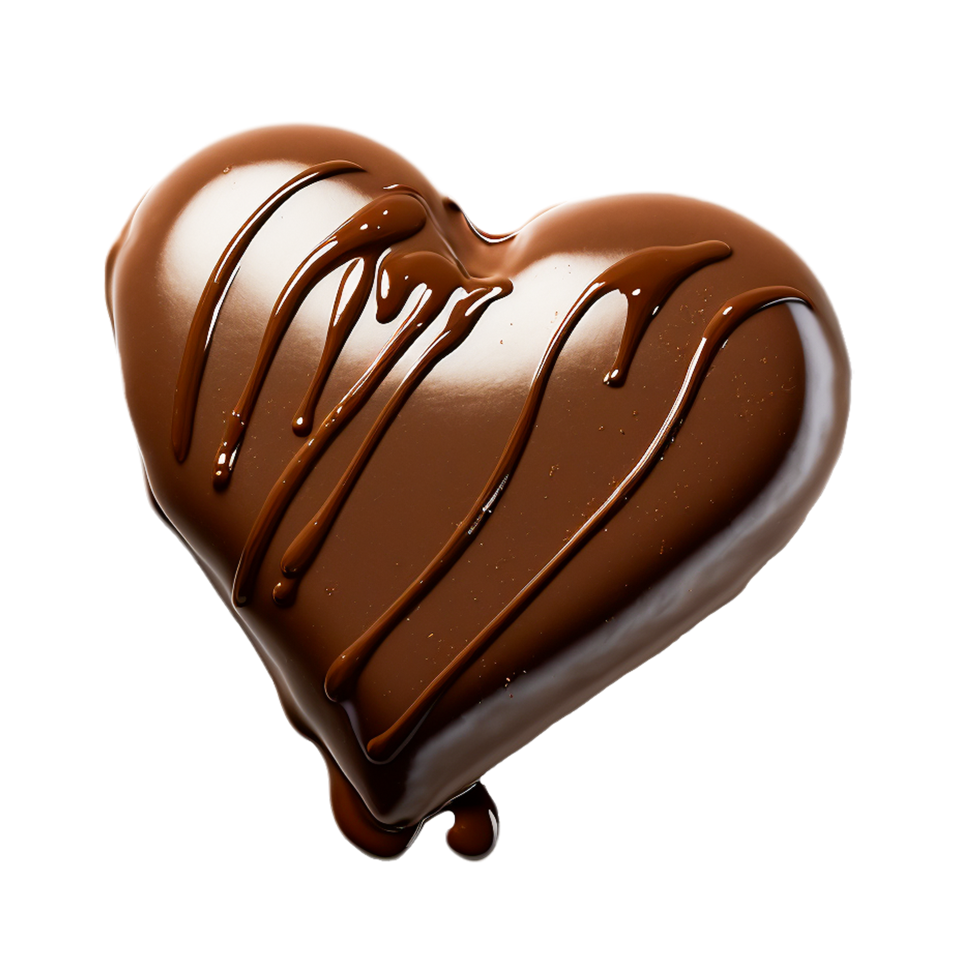 Ai Generative Chocolate Heart Png 23338226 Png