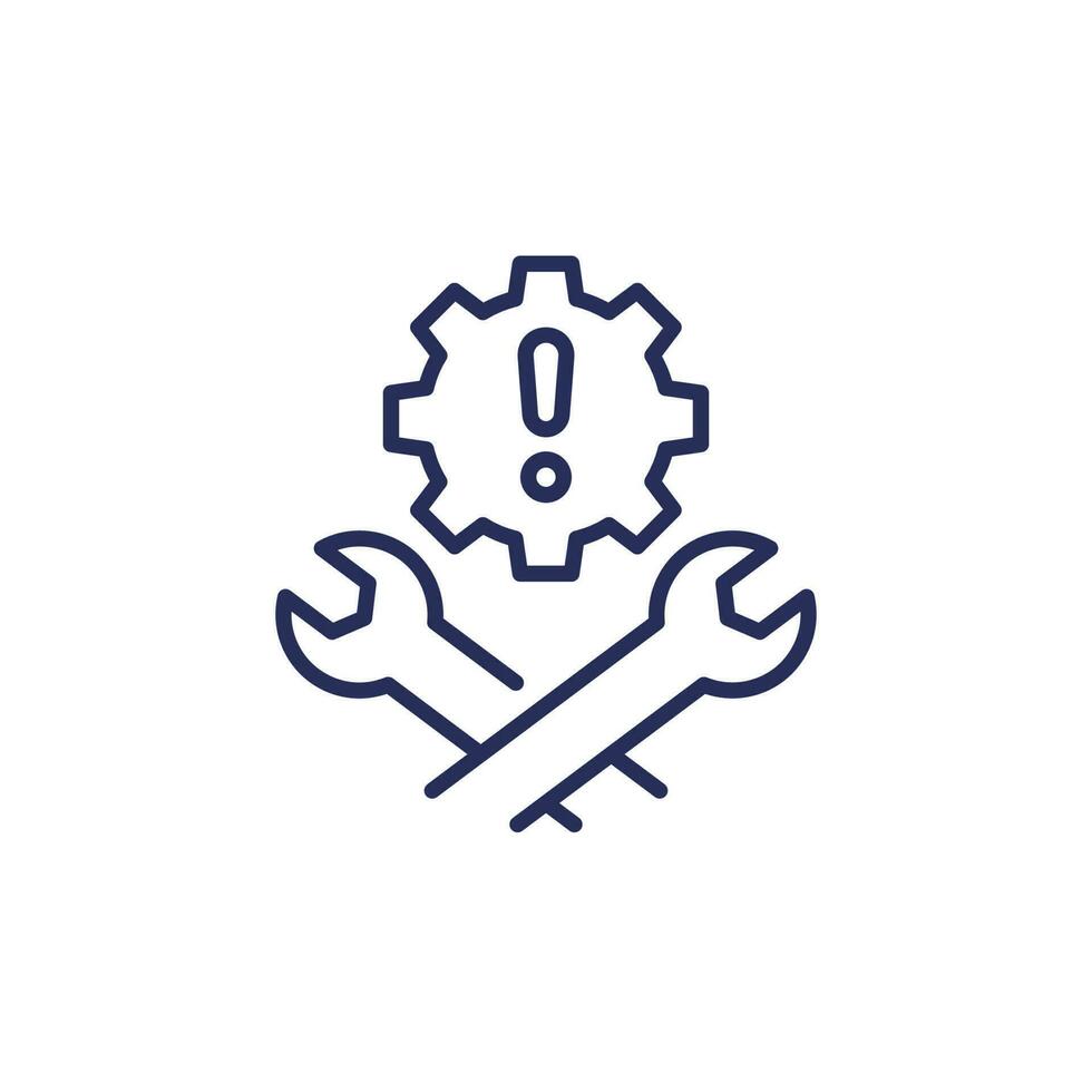 fixing errors, technical problems line icon 23341774 Vector Art at Vecteezy fixing errors, technical problems line icon 23341774 Vector Art at Vecteezy