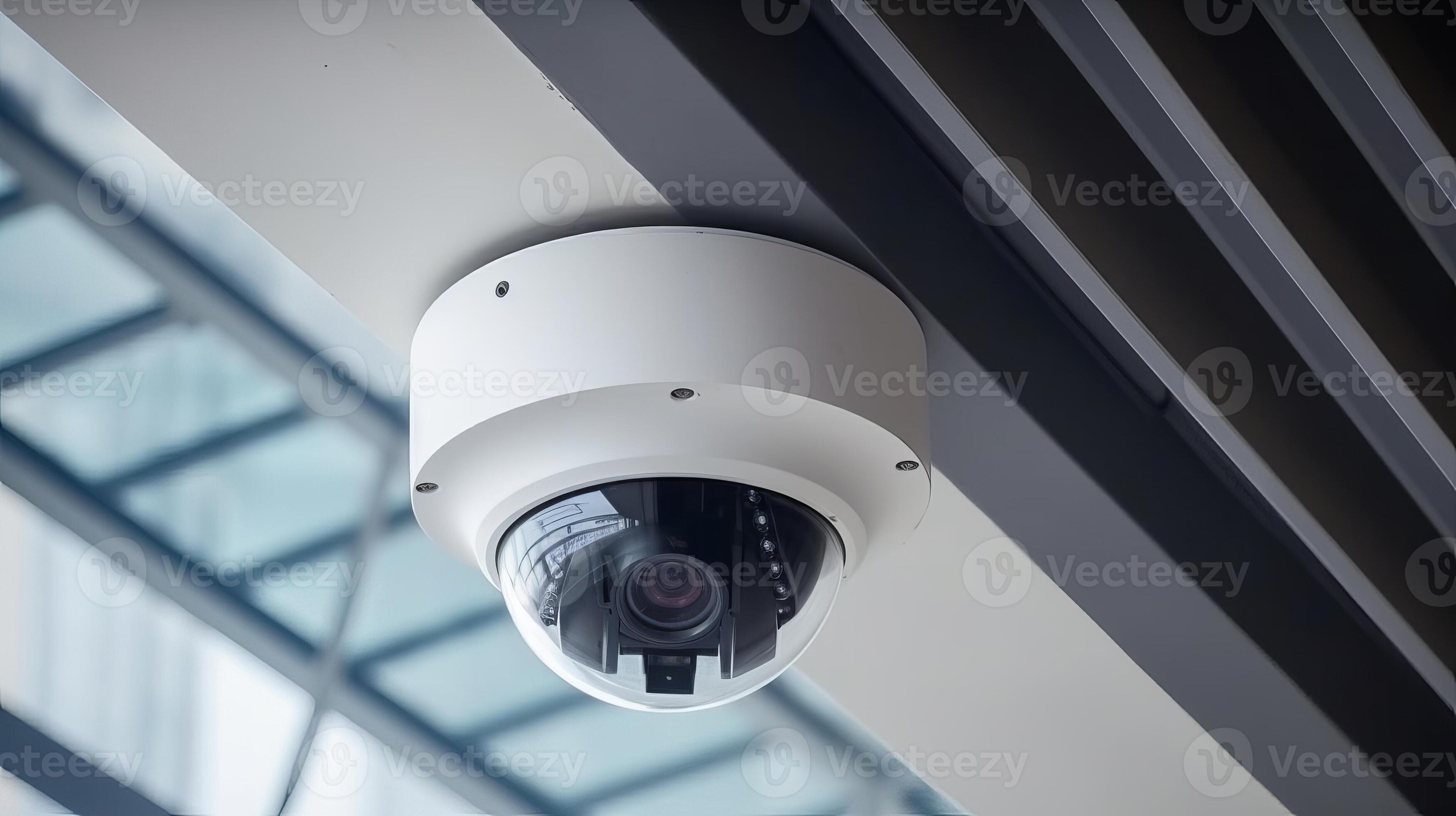 Security camera on advanced building. Able understanding cameras. Creative resource, 23344897 ...