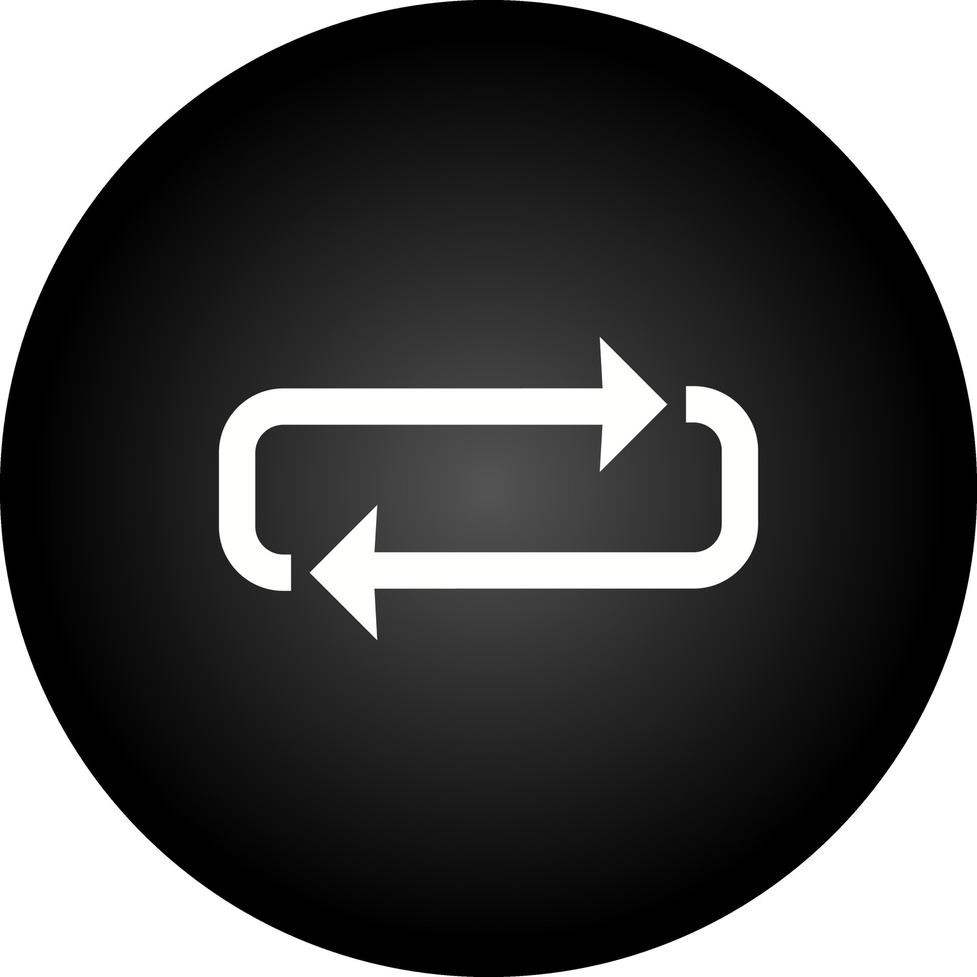 Loop Vector Icon 23347048 Vector Art at Vecteezy