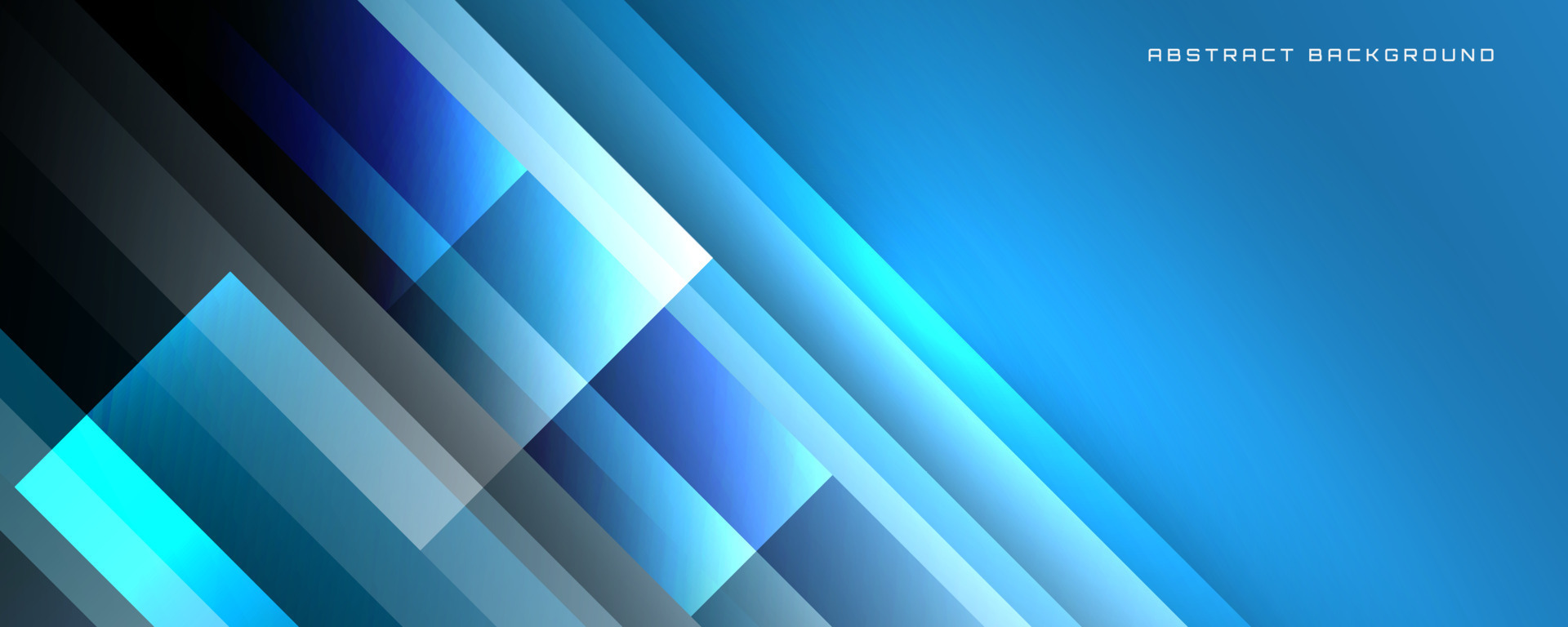 3d Blue Geometric Abstract Background Overlap Layer On Bright Space With Polygonal Shapes