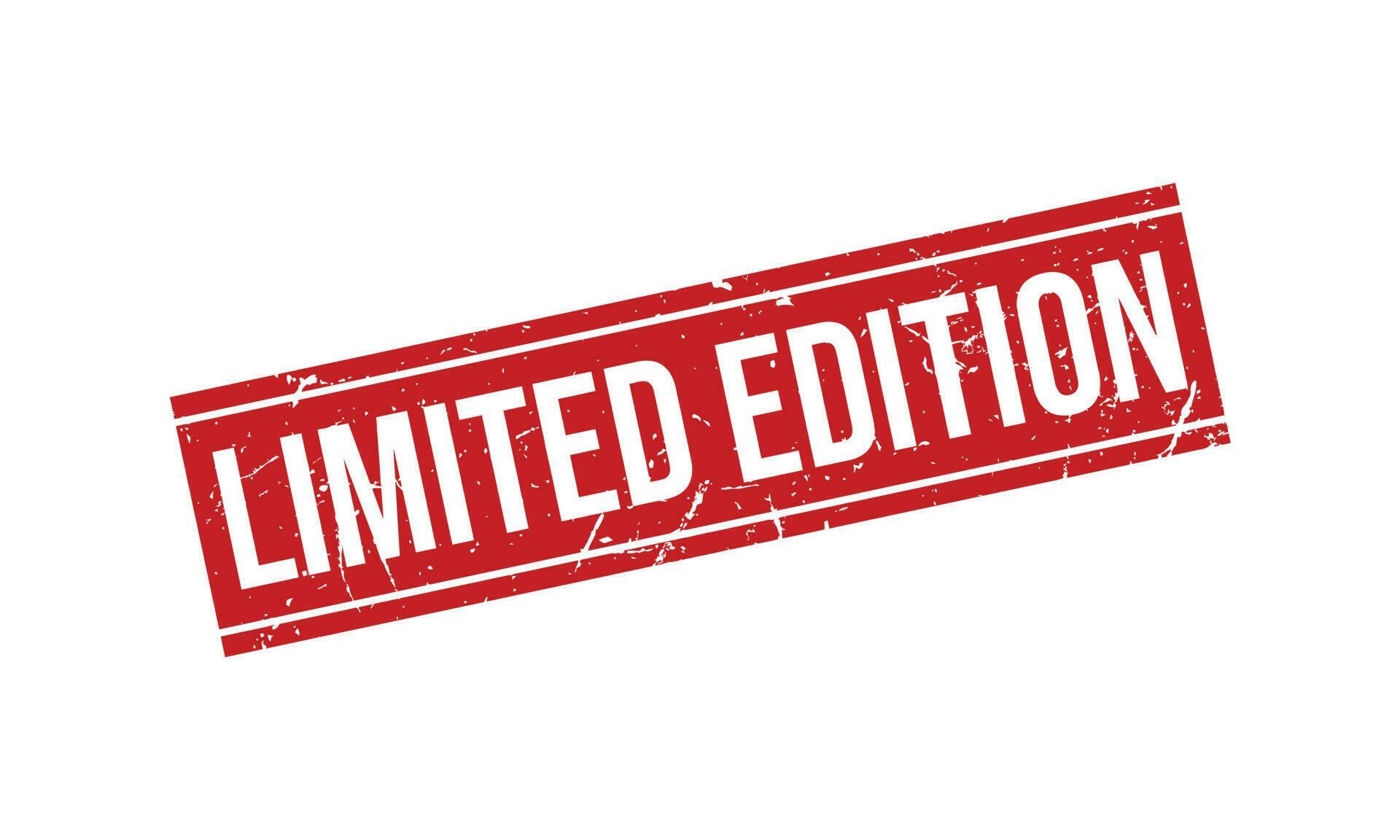 Limited Edition Rubber Stamp Seal Vector 23352851 Vector Art at Vecteezy