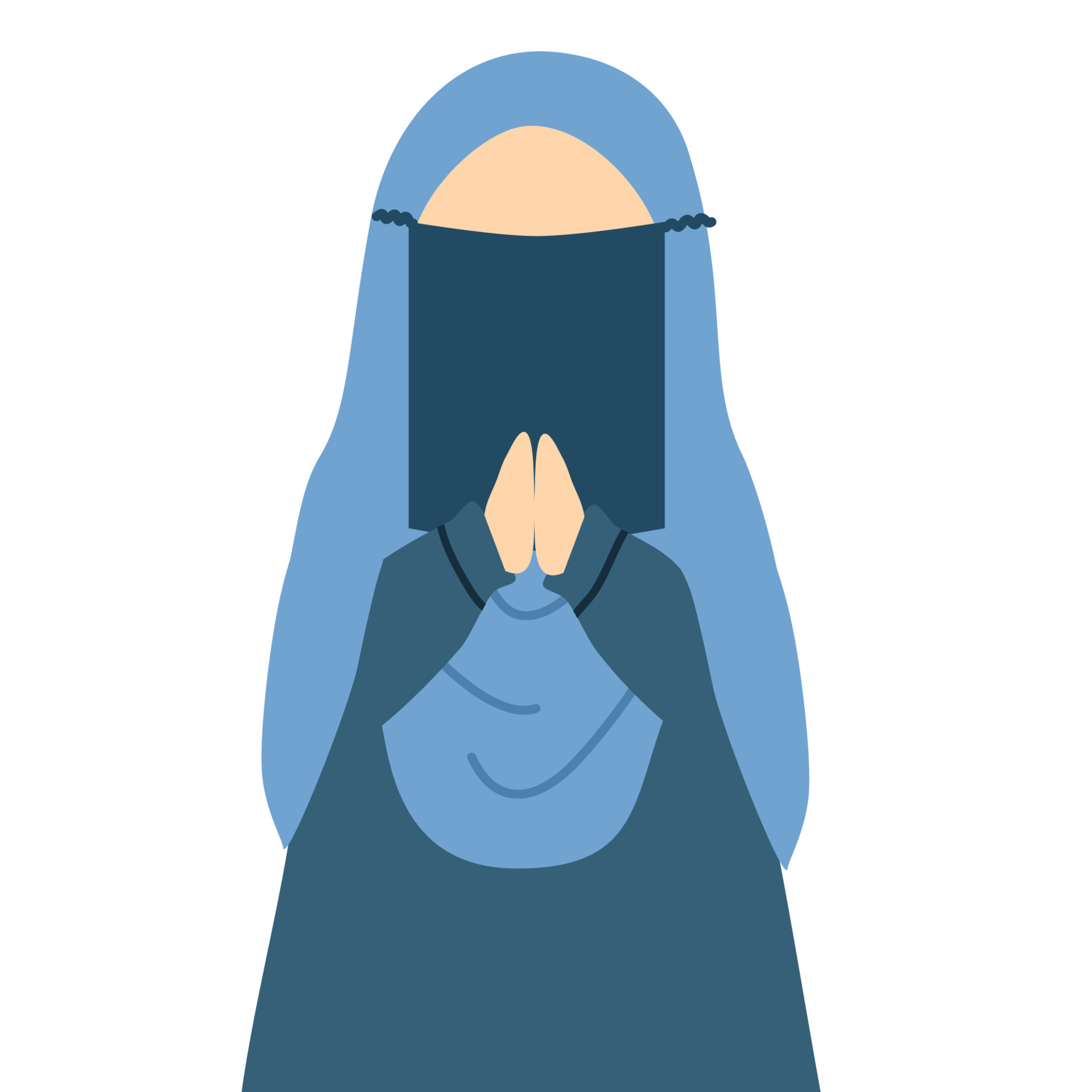 Muslimah Niqab Doodle