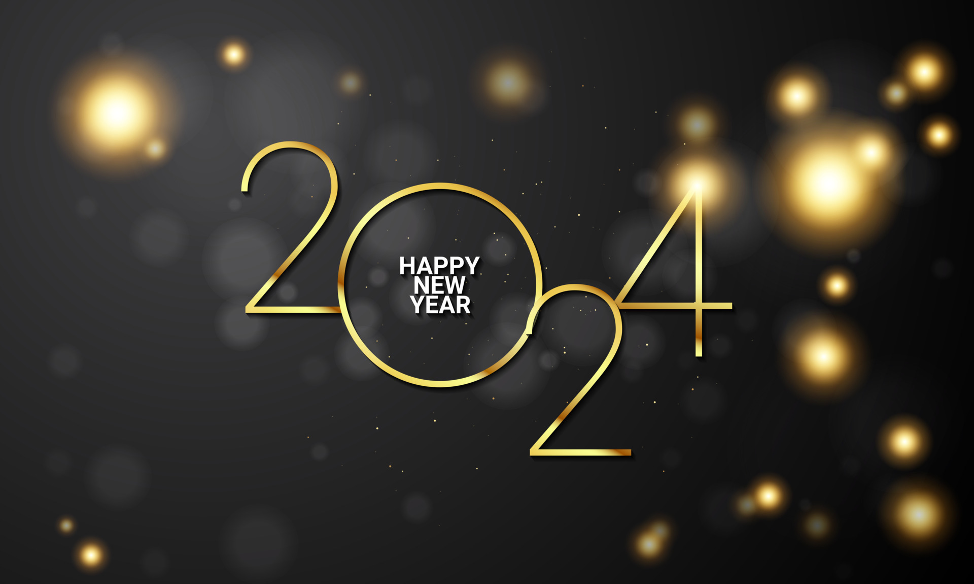 2024 Happy New Year Background Design. 23354608 Vector Art at Vecteezy