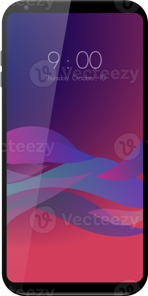 New realistic mobile smart phone modern style 23354814 PNG New realistic mobile smart phone modern style 23354814 PNG