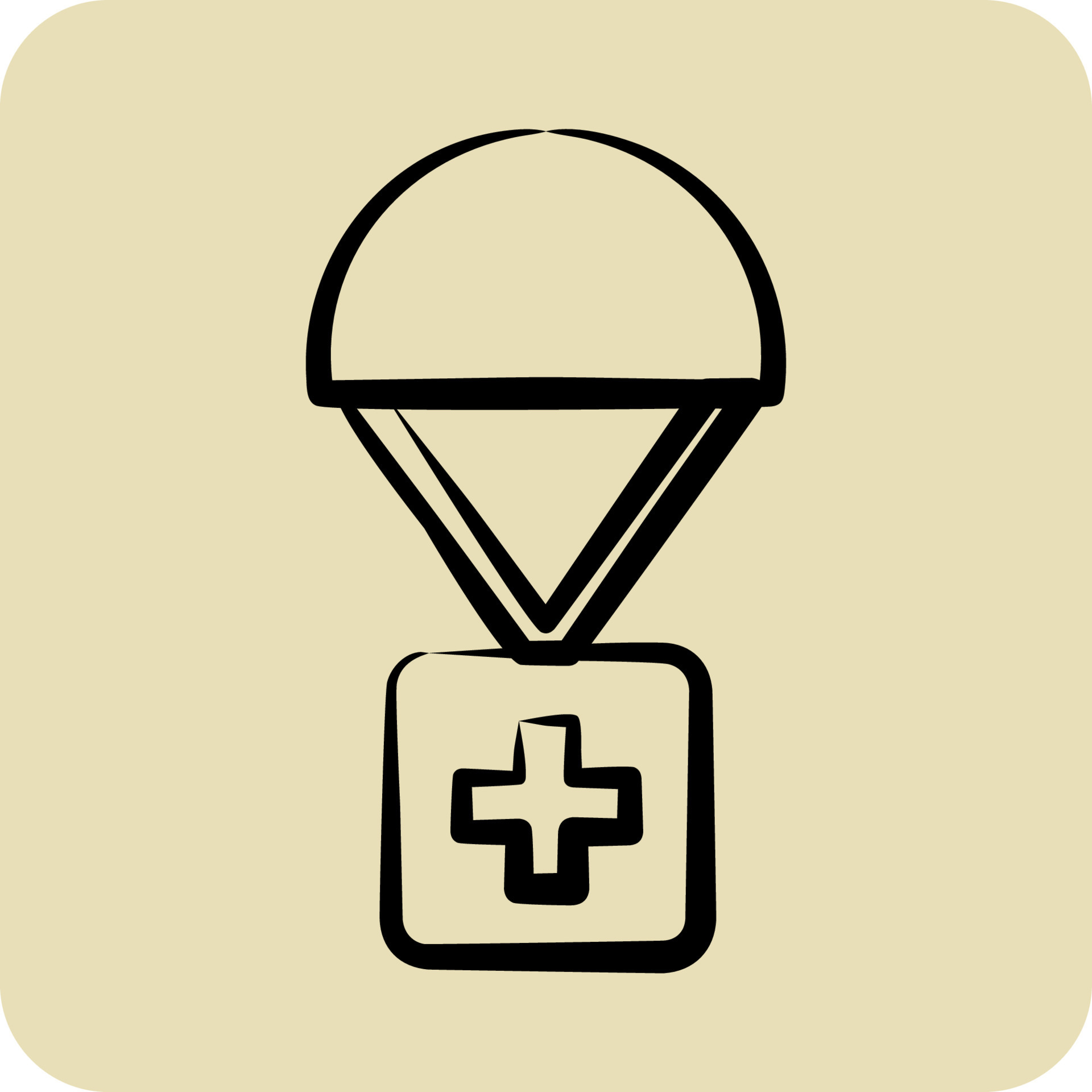 Icon Humanitarian Aid. related to Volunteering symbol. glyph style ...
