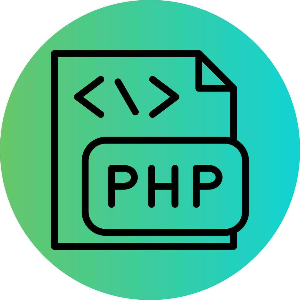 diseño de icono de vector de archivo php 23357356 Vector en Vecteezy