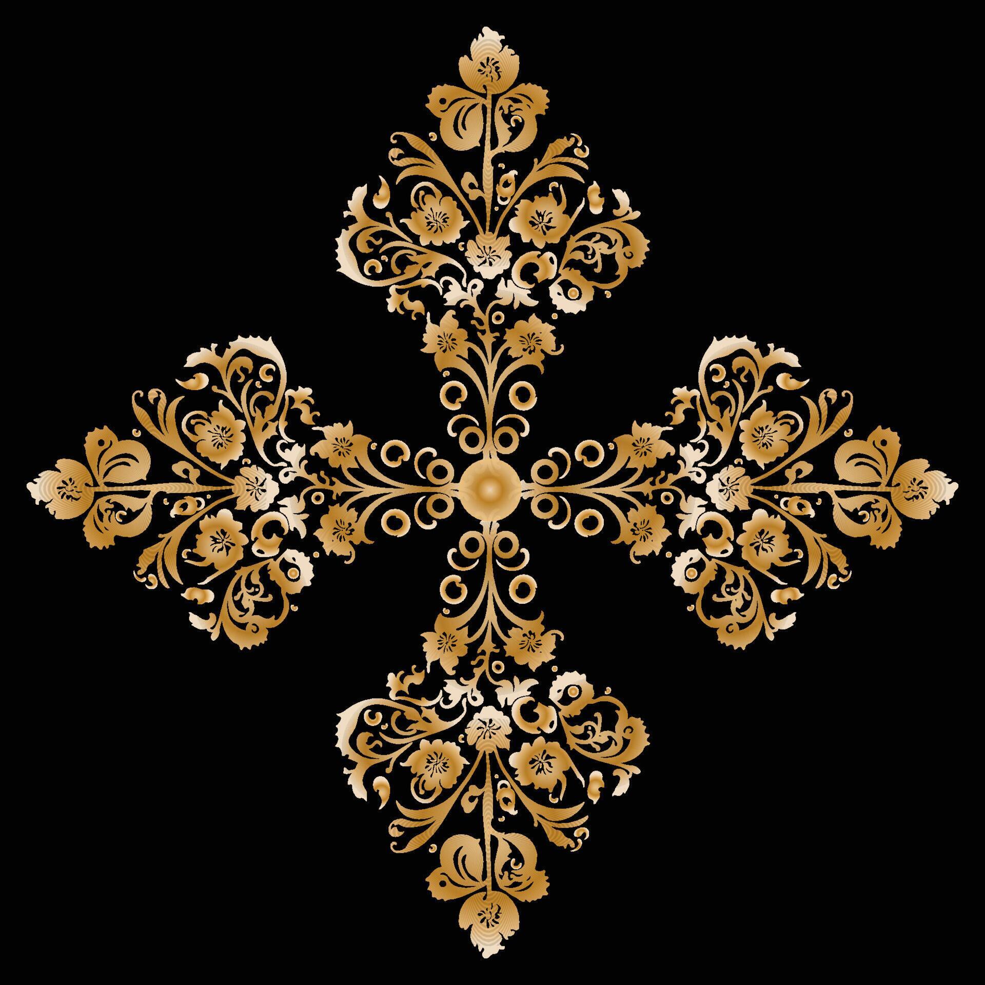 Floral Golden Ornament Vector Art, Golden Floral Ornaments, Floral ... Floral Golden Ornament Vector Art, Golden Floral Ornaments, Floral ...