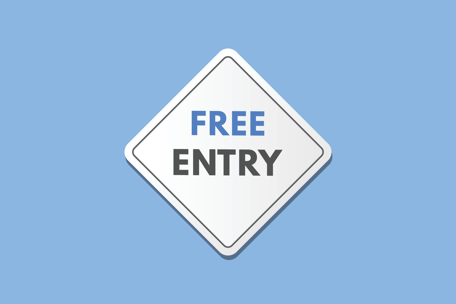 Free Entry text Button. Free Entry Sign Icon Label Sticker Web Buttons ... Free Entry text Button. Free Entry Sign Icon Label Sticker Web Buttons ...