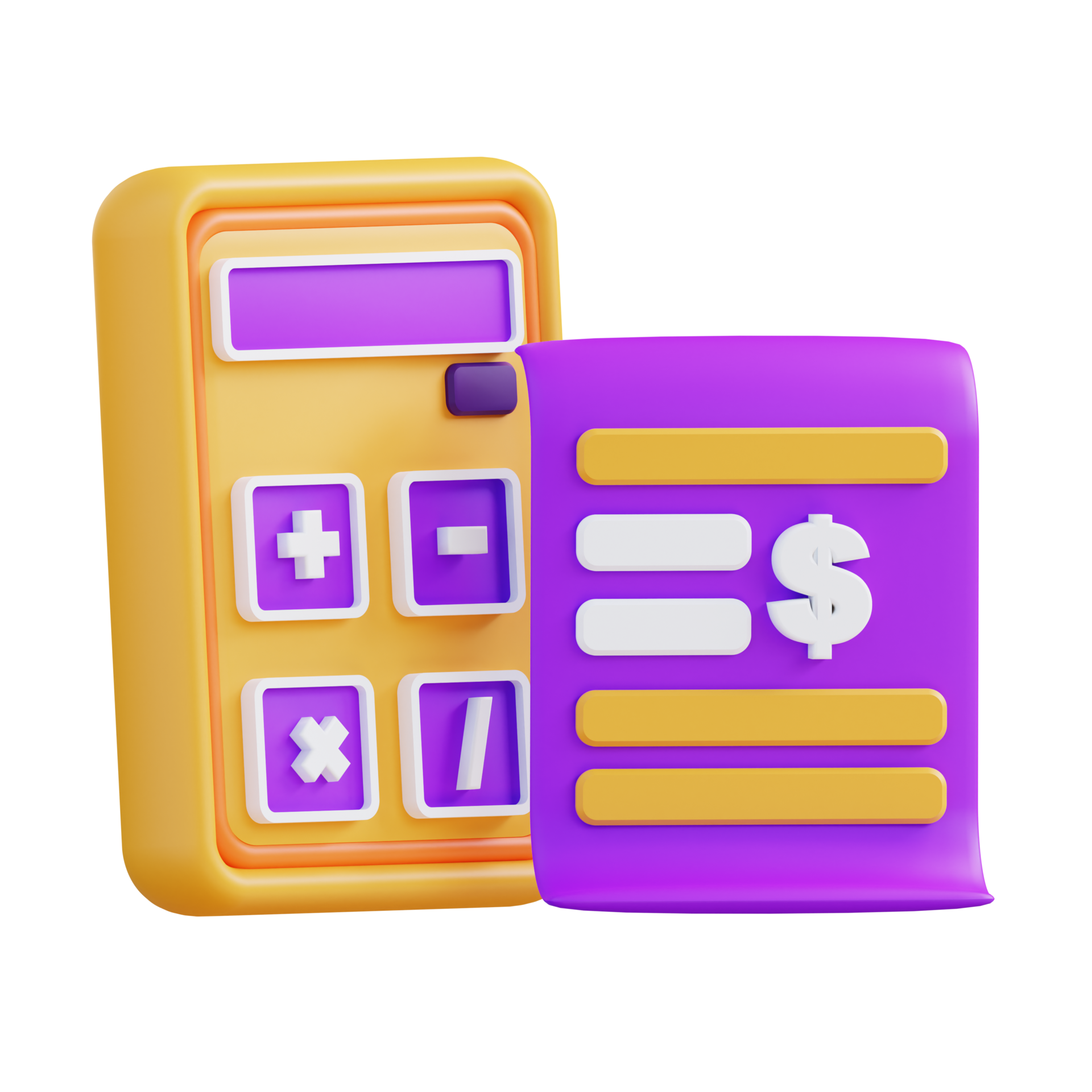3d Illustration Of Calculator And Calculation Of Financial Documents 3d-illustration-of-calculator-and-calculation-of-financial-documents