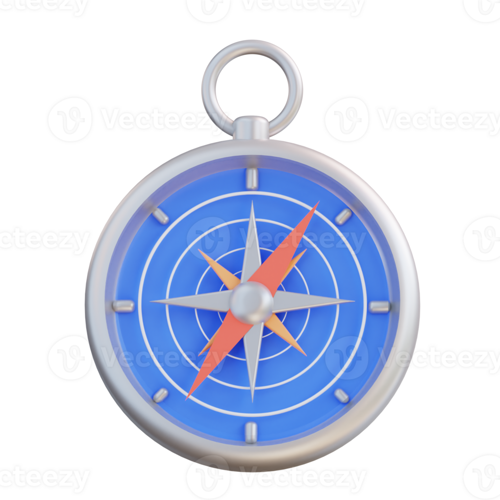 3d Illustration Of Compass 23364631 Png