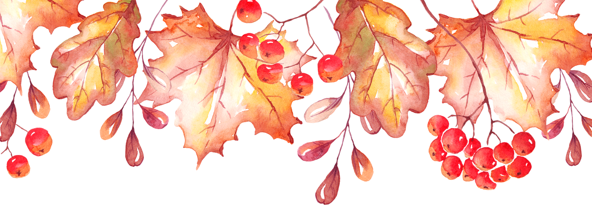 Free Fall leaves frame. Watercolor clipart 23364963 PNG with ...
