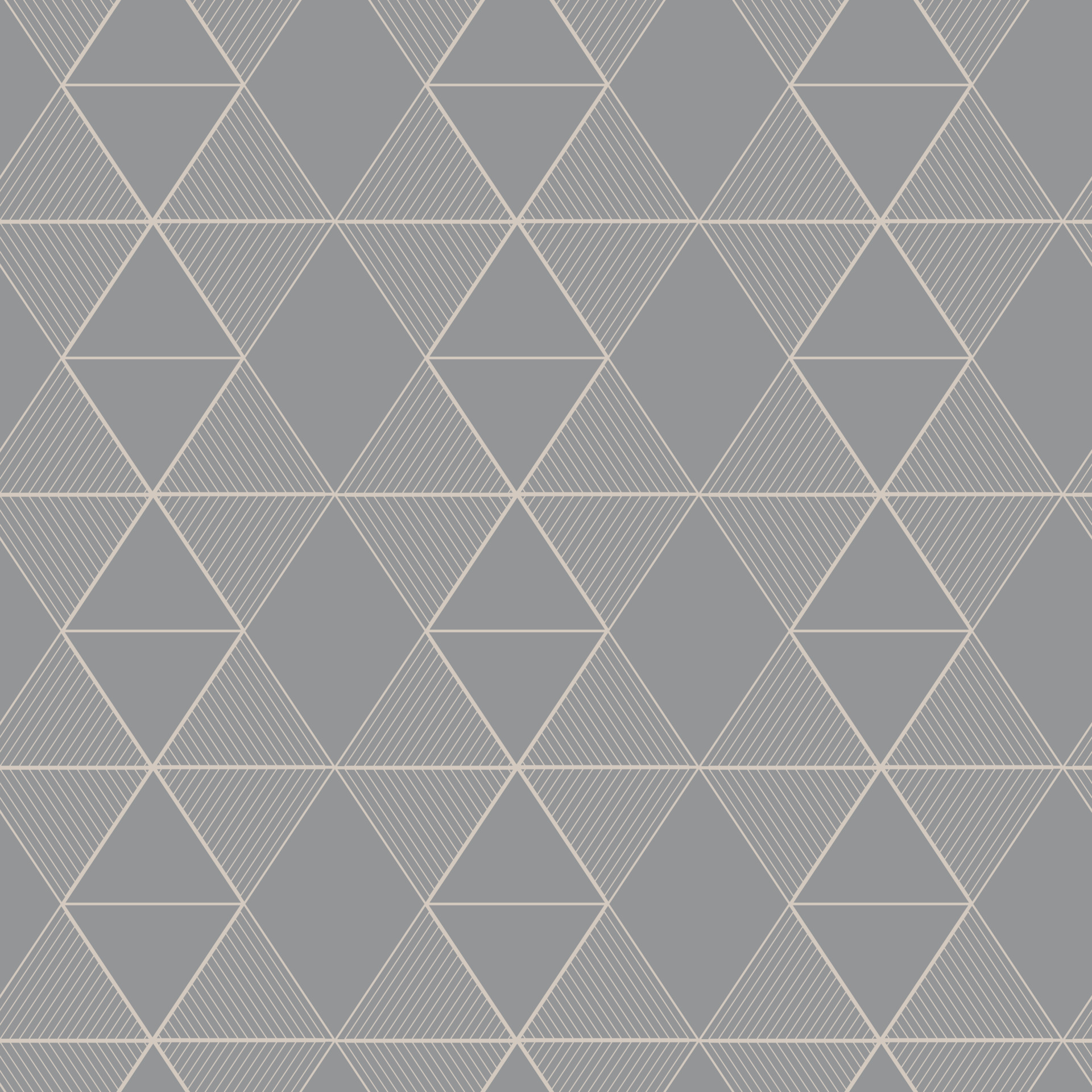 Modern vector seamless illustration. Geometric pattern on a gray ...