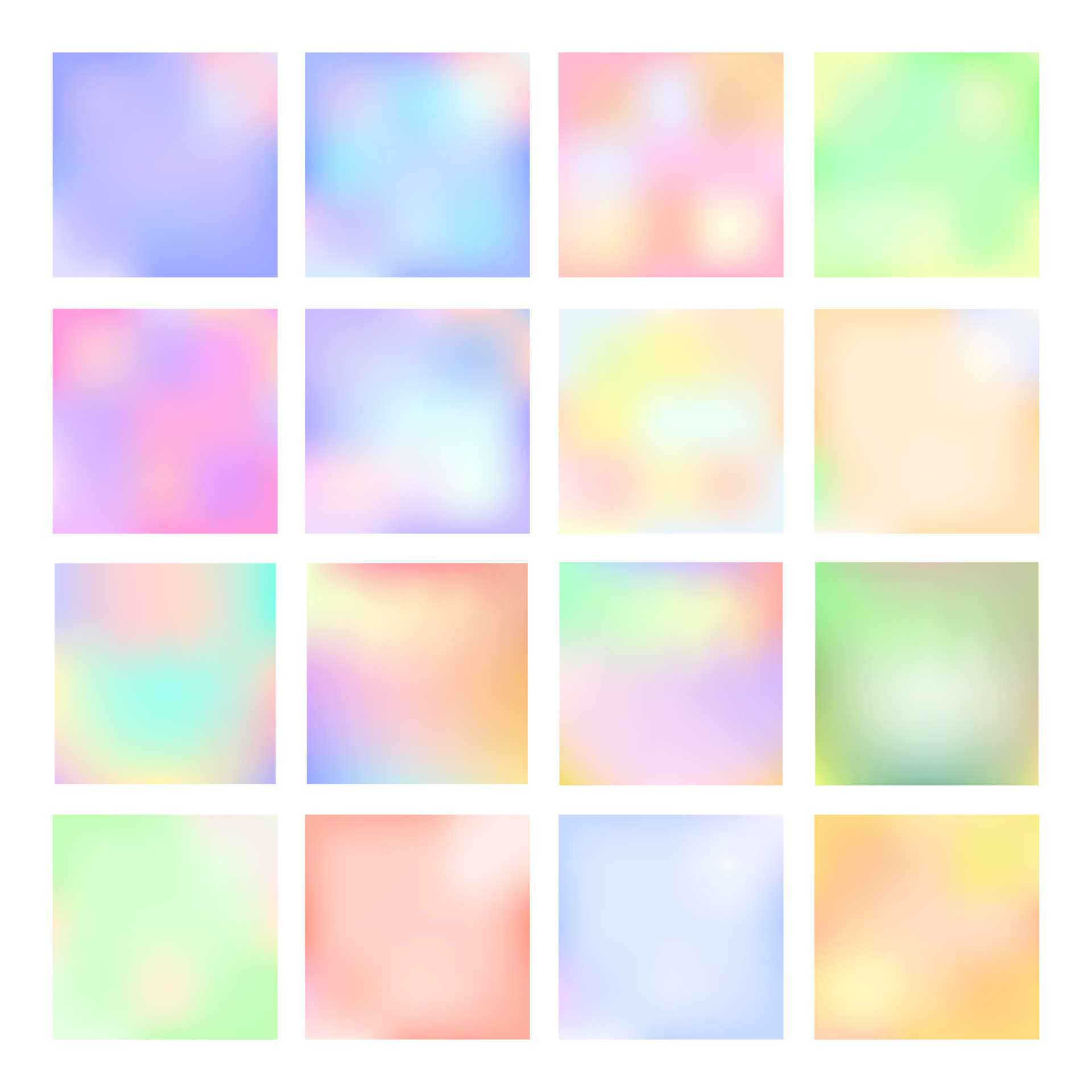 colorful modern gradient background set 23365439 Vector Art at Vecteezy