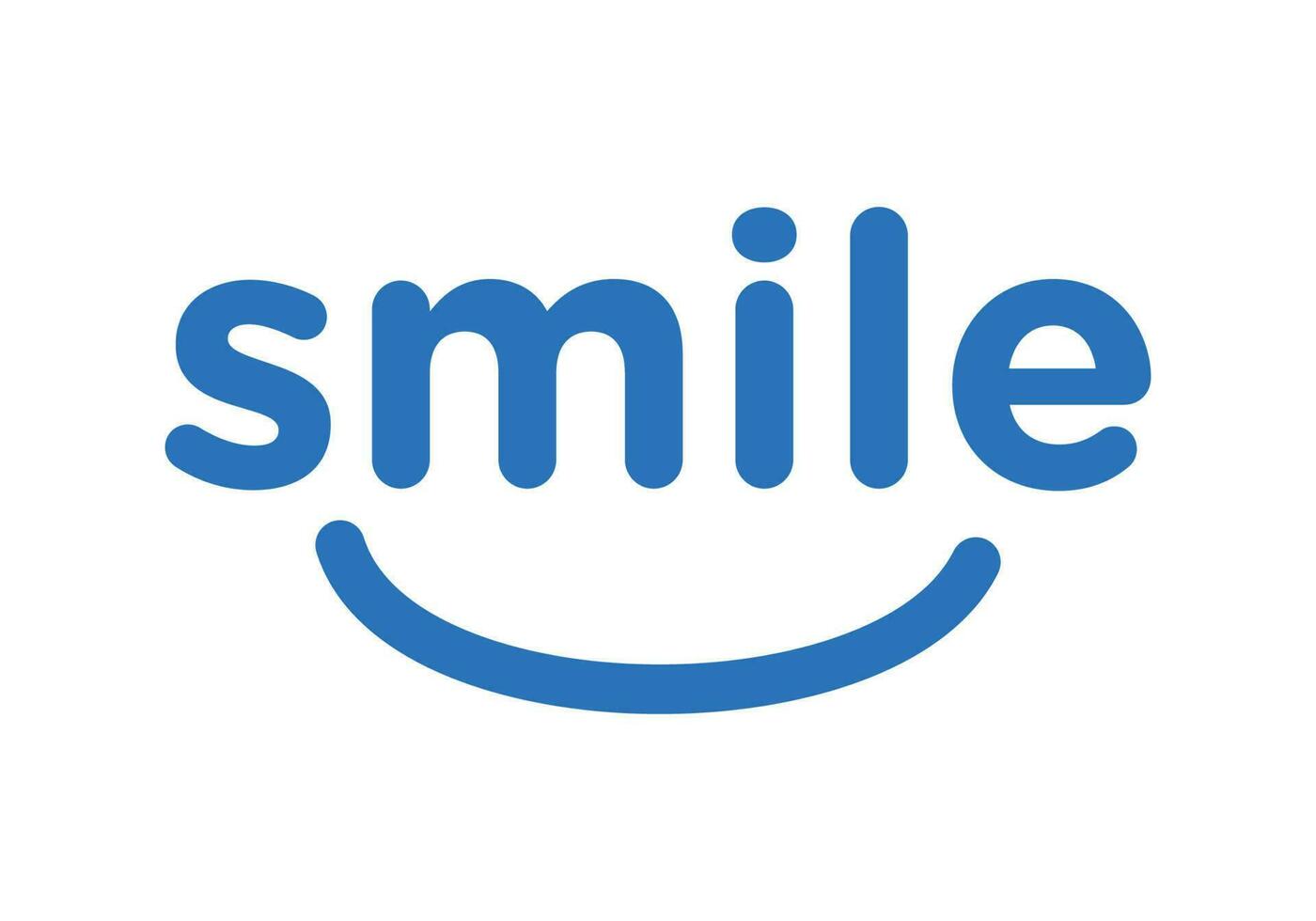 Smile logo design vector illustration 23366347 Vector Art at Vecteezy