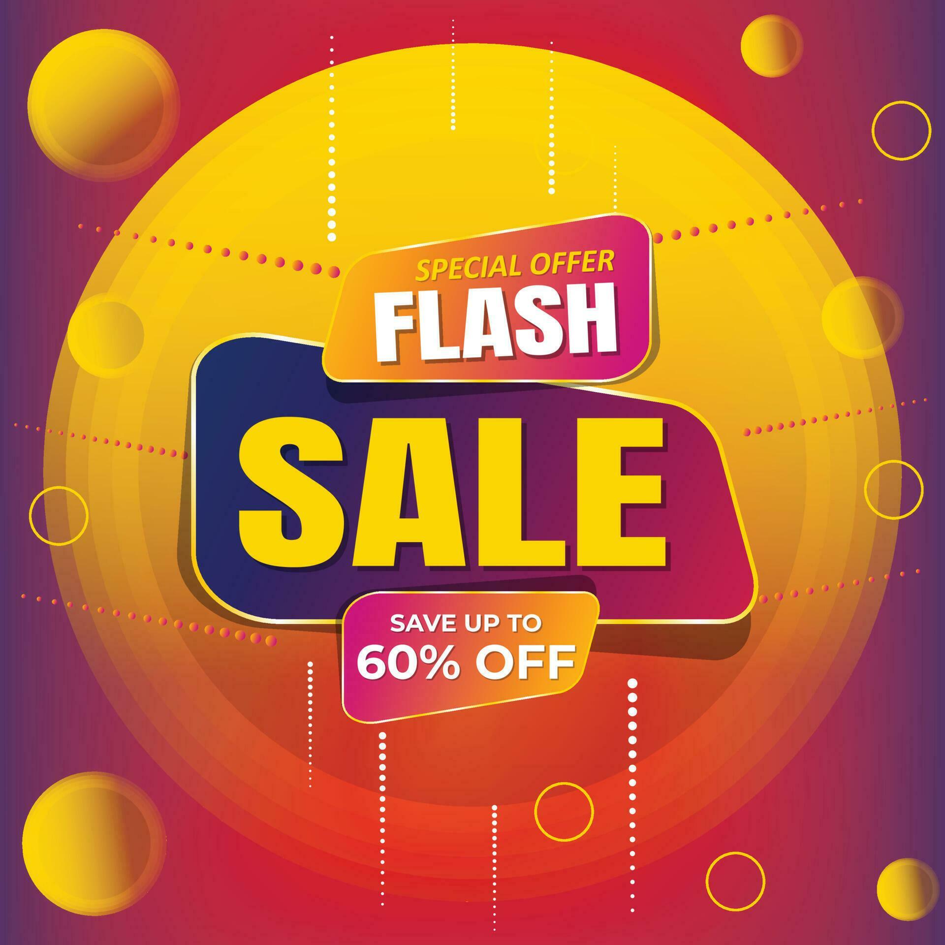 Flash Sale Discount Banner Template Promotion Posts Super Sale Banner
