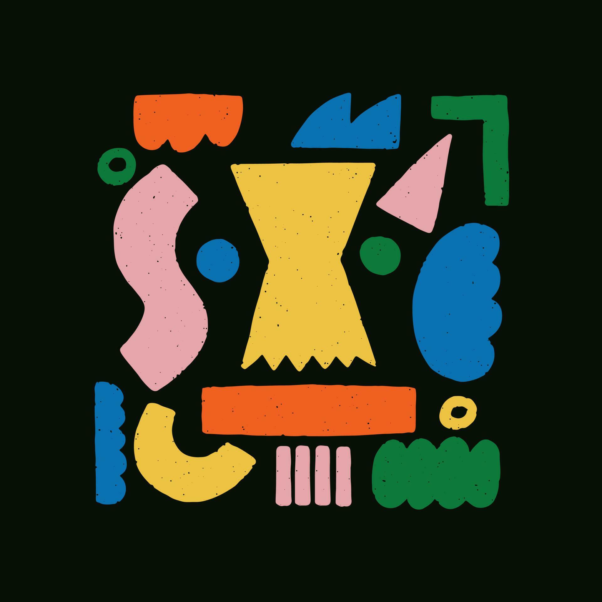 Geometry basic shape illustrated poster 23367788 Vector Art at Vecteezy