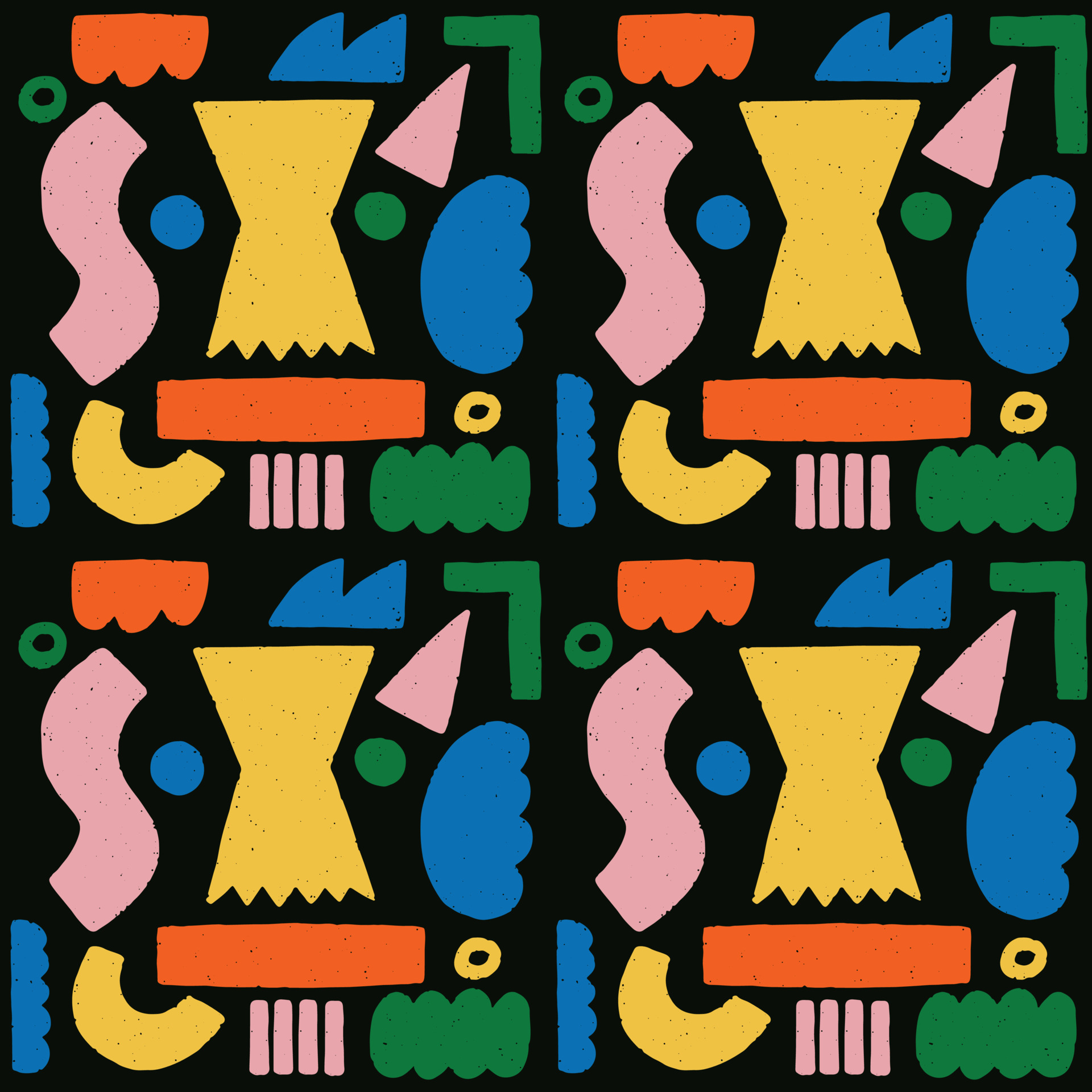 Basic Geometric Shape Seamless Pattern 23367802 Vector Art at Vecteezy