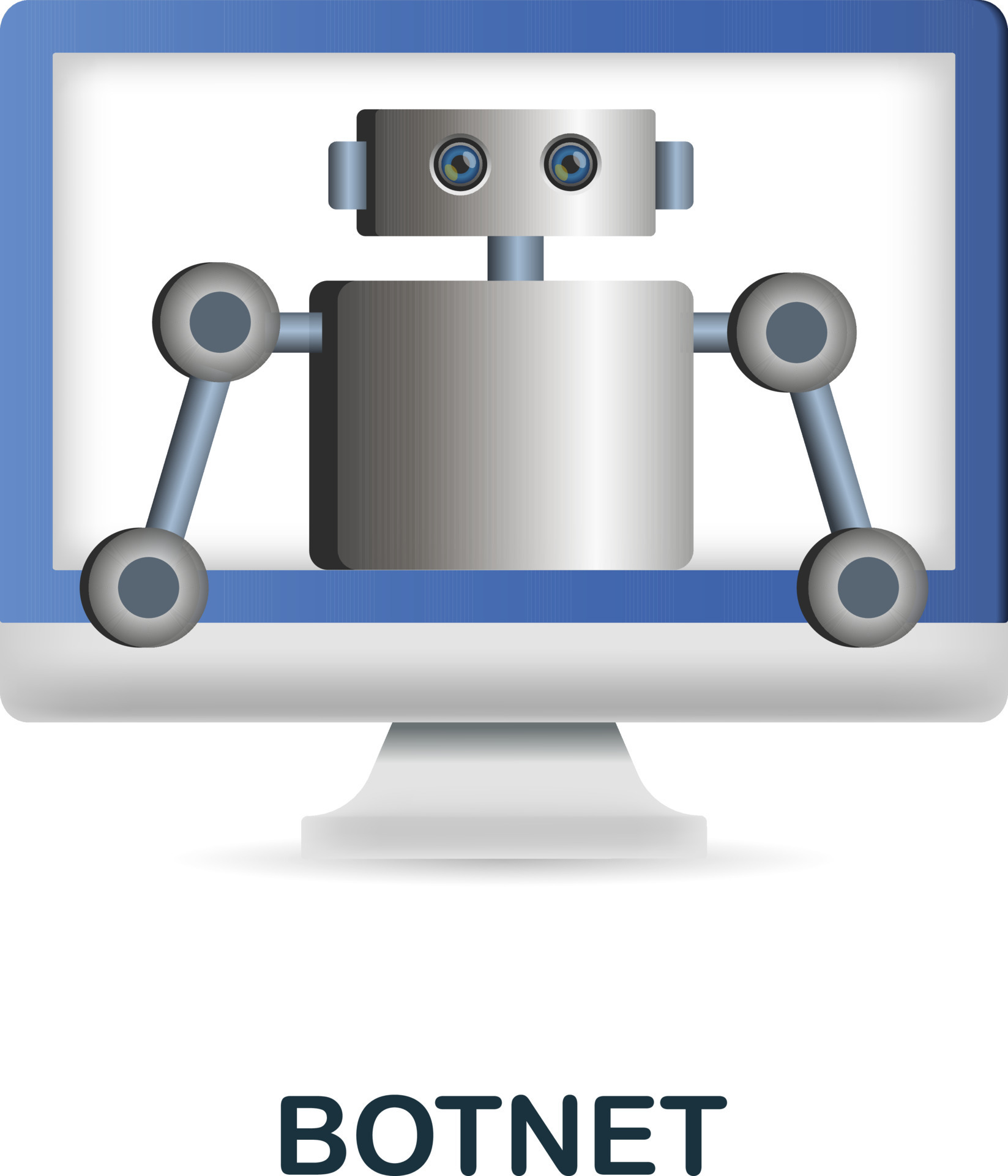 Botnet icon. 3d illustration from cybercrime collection. Creative ... Botnet icon. 3d illustration from cybercrime collection. Creative ...