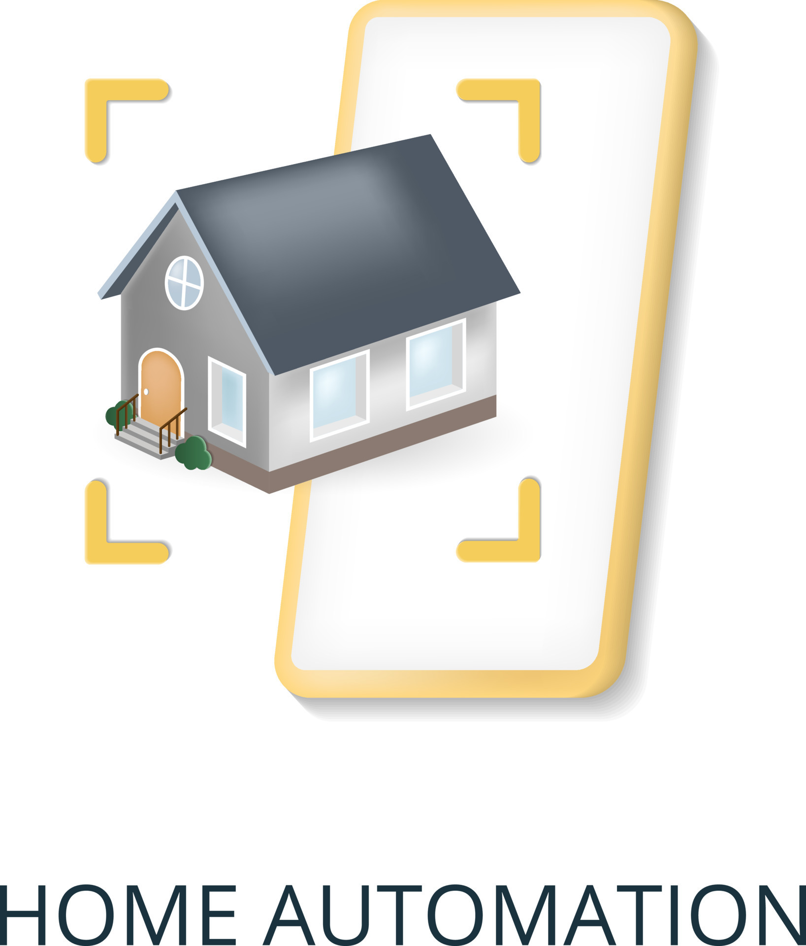 Home Automation Icon 3d Illustration From Internet Of Things Collection Creative Home