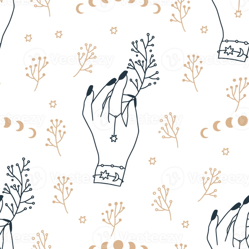 Free Seamless Pattern Bohemian Boho Unique 23376432 Png With