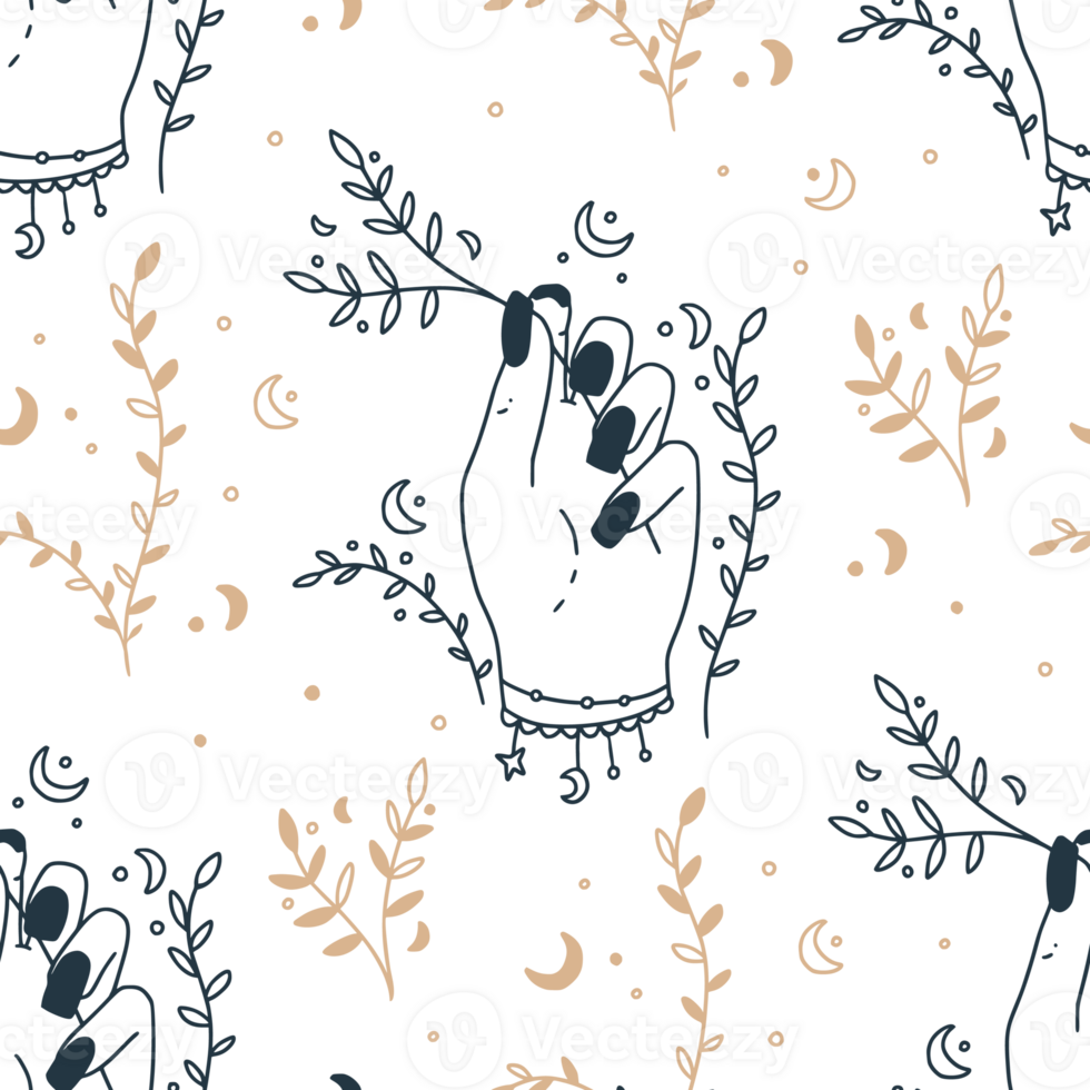 Free Seamless Pattern Bohemian Boho Unique 23376791 Png With
