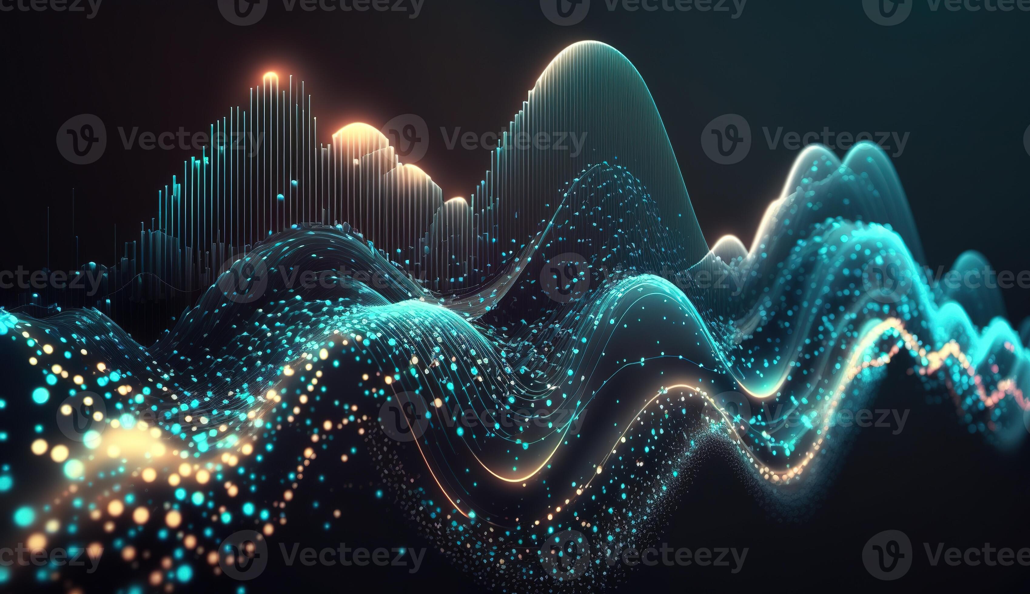 The Intersection of AI, Blockchain, and Data Science. 23381236 Stock Photo at Vecteezy