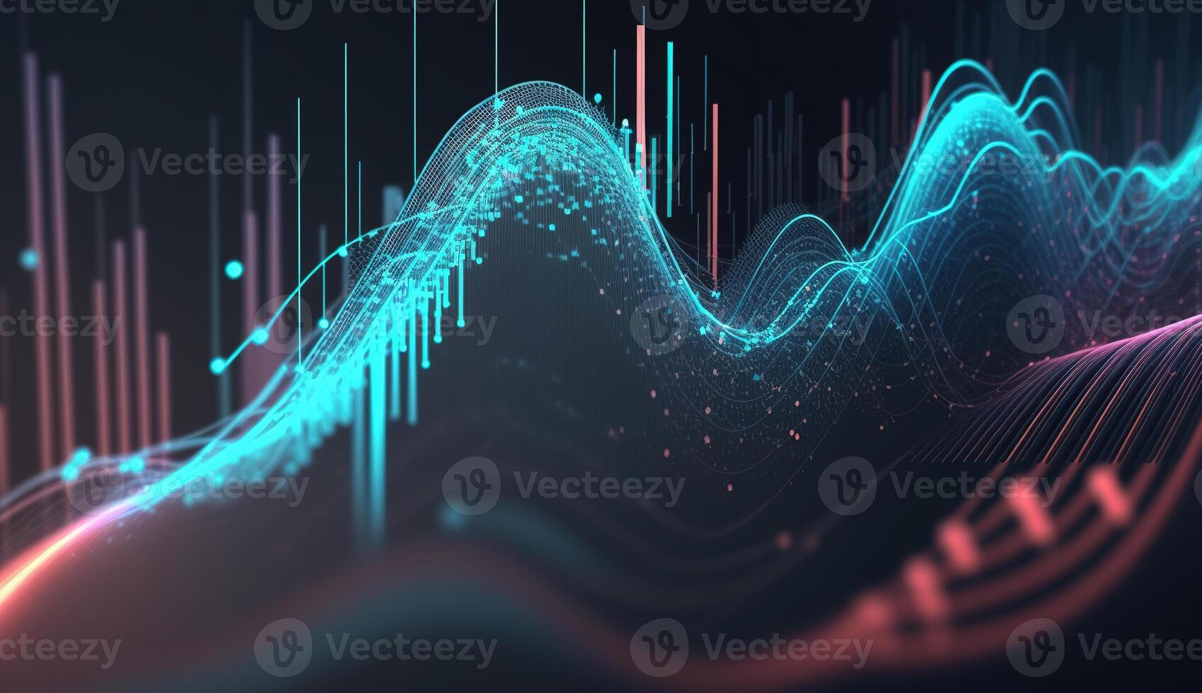 The Intersection of AI, Blockchain, and Data Science. 23381241 Stock Photo at Vecteezy