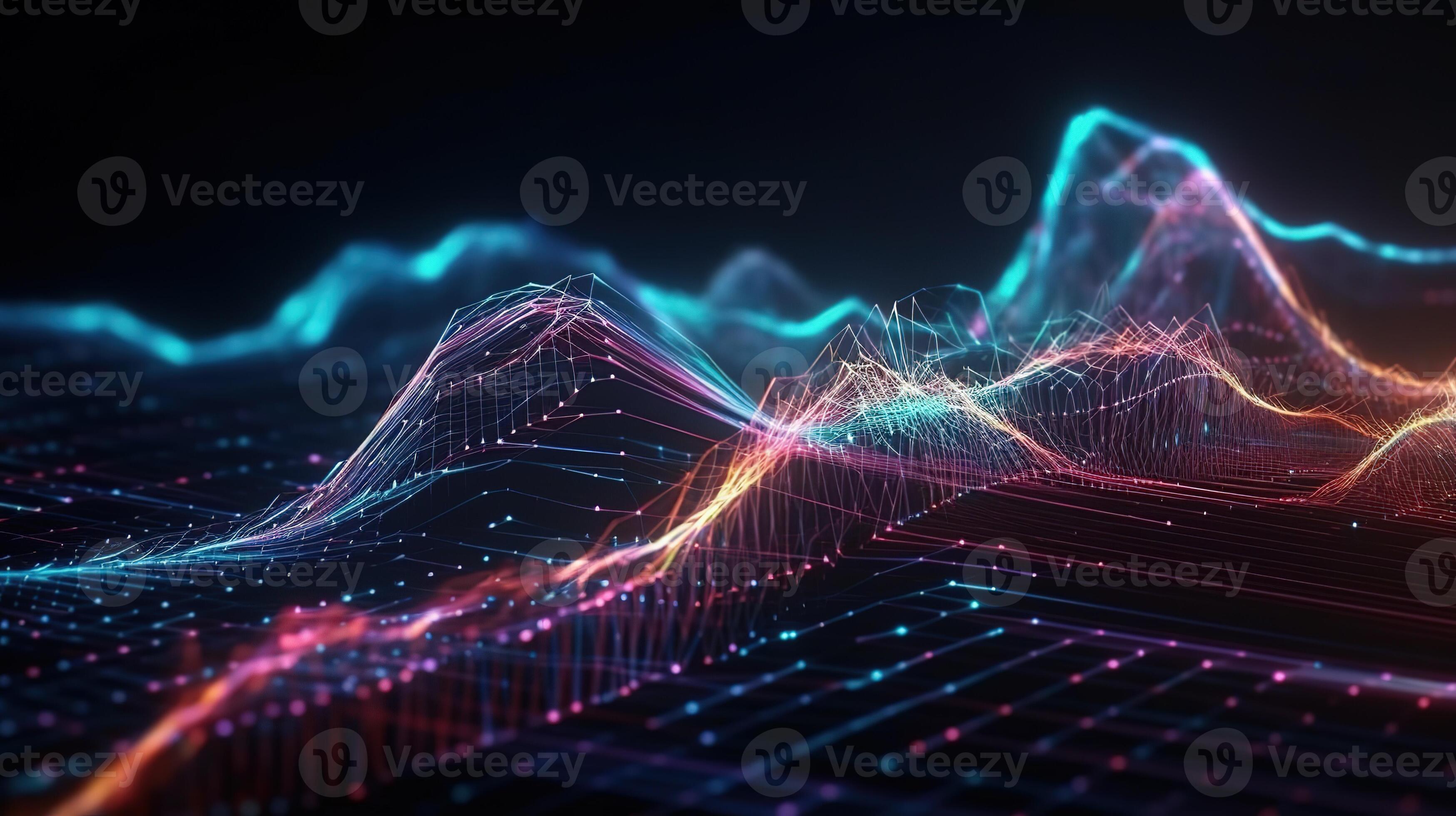 The Intersection of AI, Blockchain, and Data Science. 23381361 Stock Photo at Vecteezy