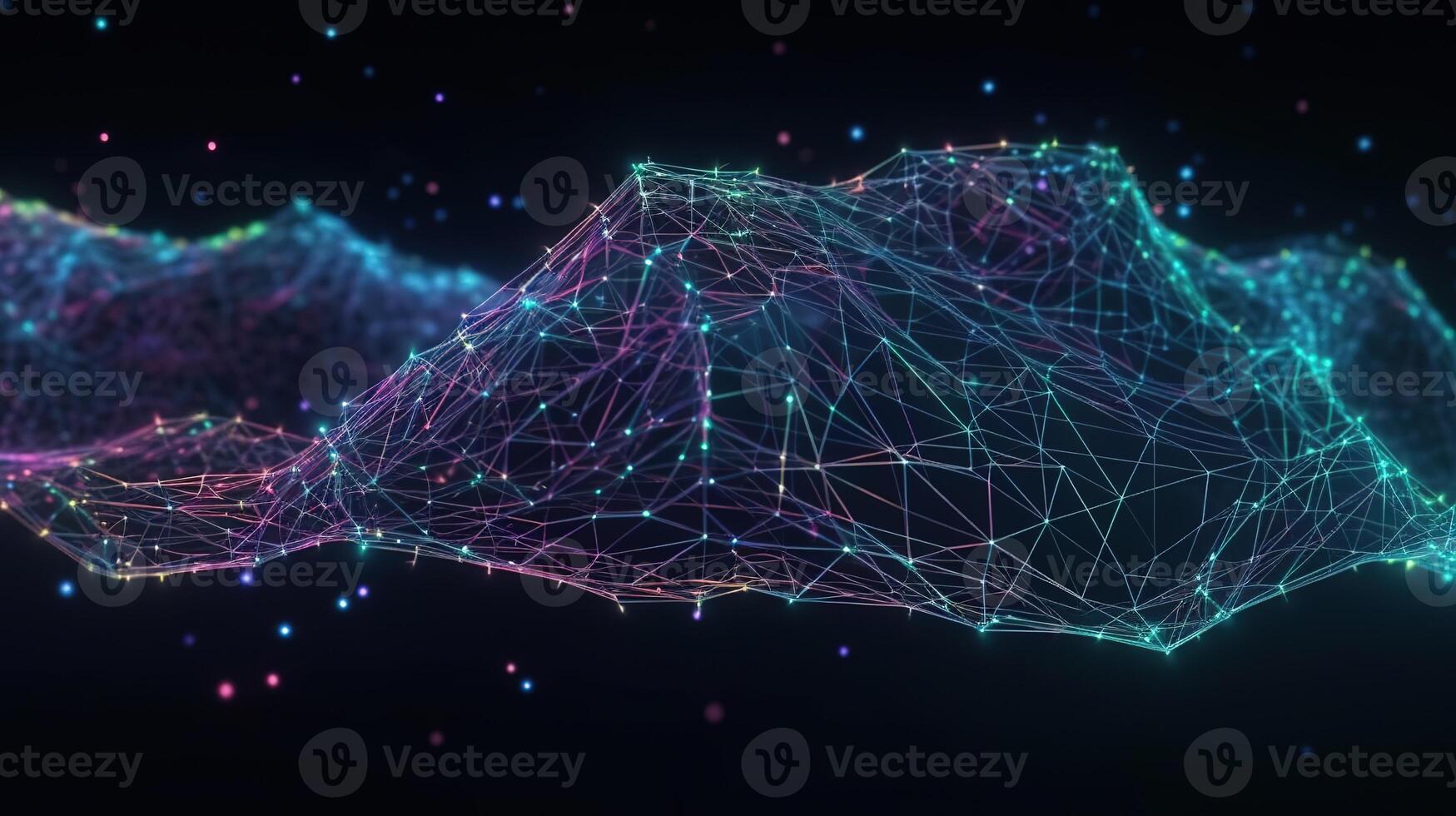 The Intersection of AI, Blockchain, and Data Science. 23381693 Stock Photo at Vecteezy