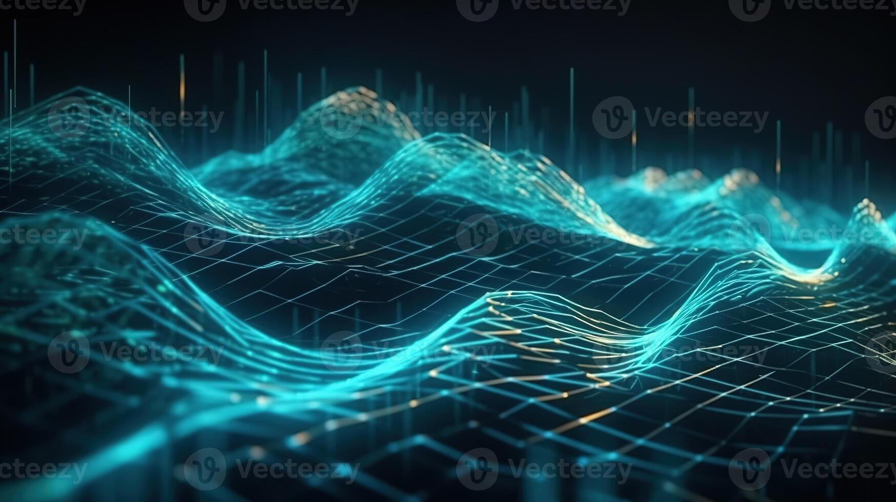 The Intersection Of Ai Blockchain And Data Science 23382142 Stock