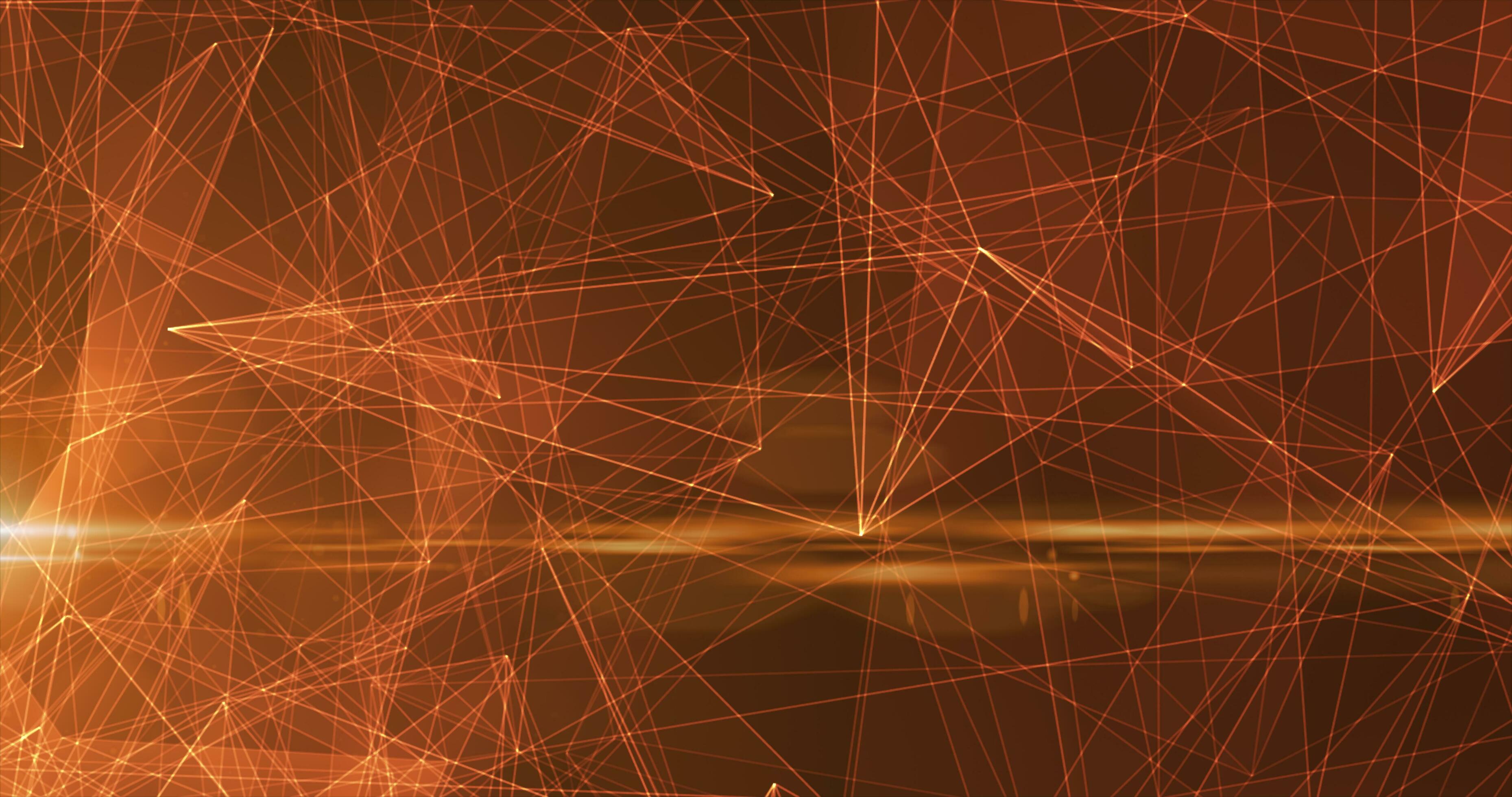 Abstract orange lines glowing high tech digital energy abstract ... Abstract orange lines glowing high tech digital energy abstract ...