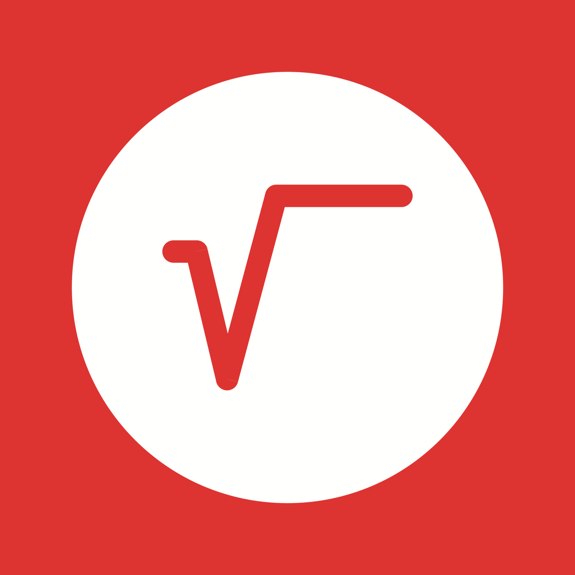 Square Root Symbol Vector Icon 23386147 Vector Art At Vecteezy