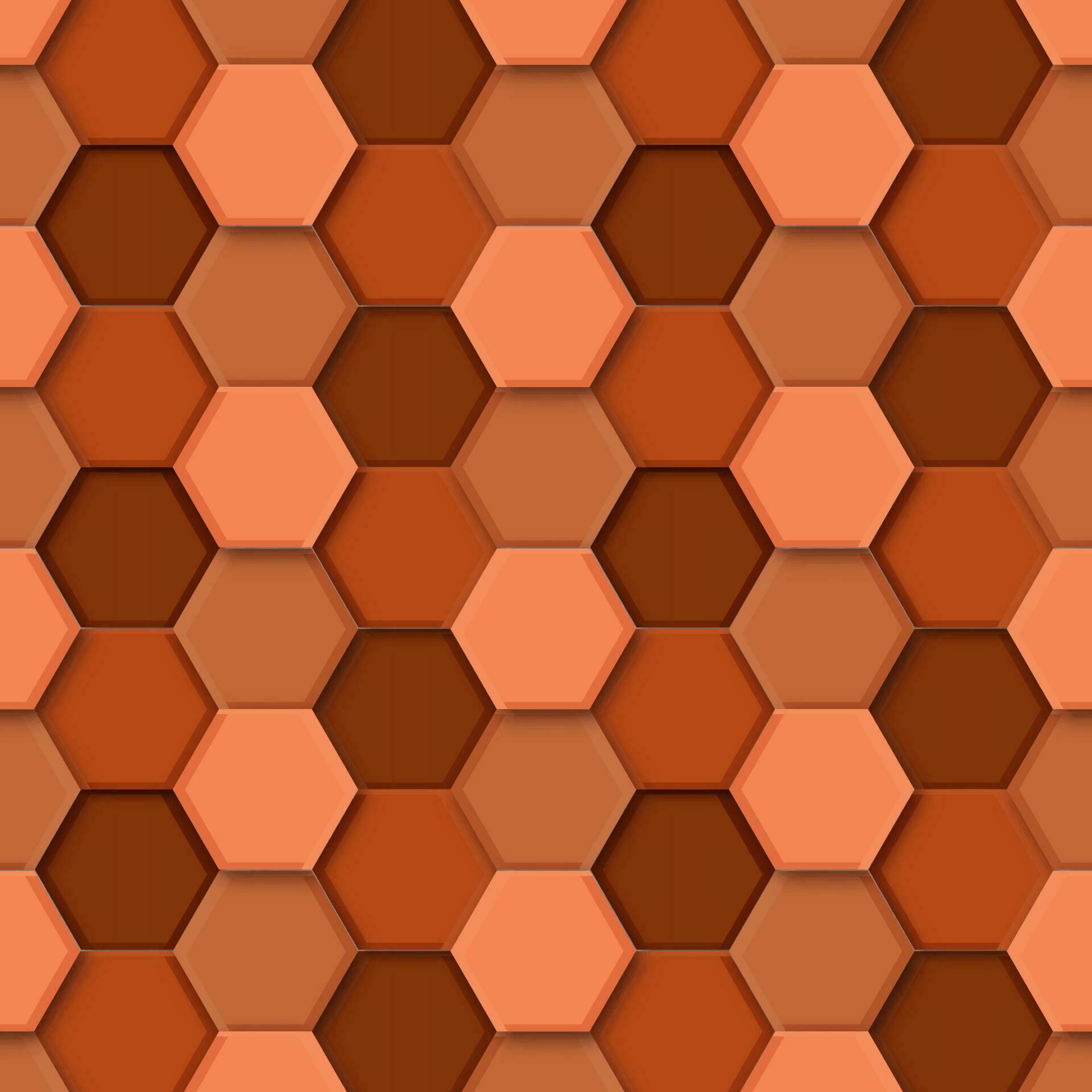 3D Rendering Hexagon Seamless Pattern Background. 23392489 Vector Art at Vecteezy
