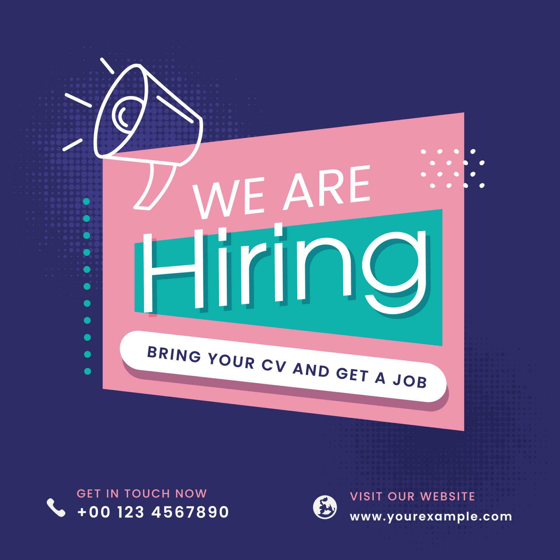 We Are Hiring, Job Vacancy Poster Design For Advertising. 23395138 ... We Are Hiring, Job Vacancy Poster Design For Advertising. 23395138 ...