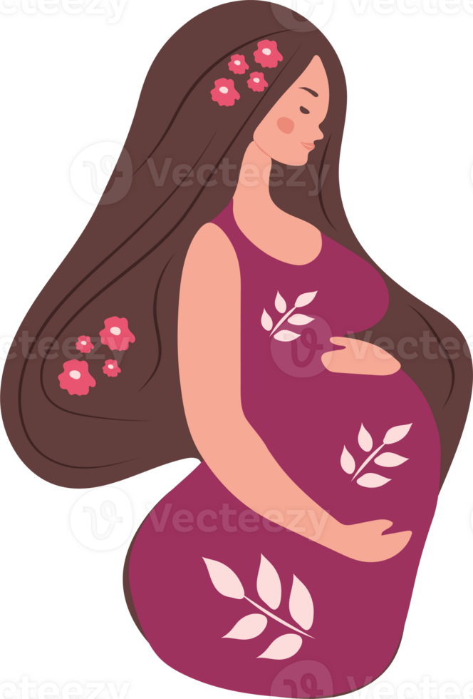 Free Portrait Of Beautiful Young Pregnant Woman Concept Of Pregnancy