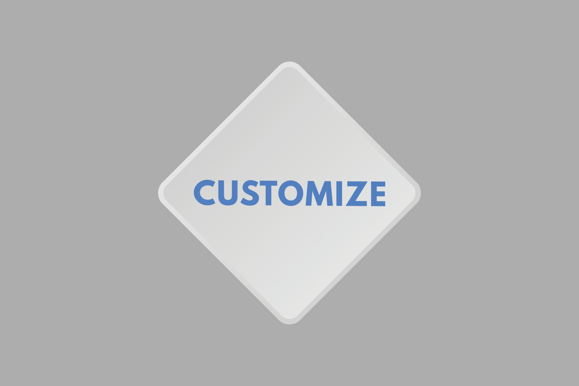 Customize text Button. Customize Sign Icon Label Sticker Web Buttons ...