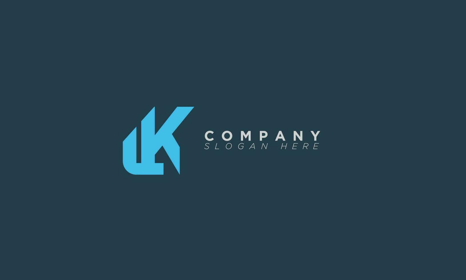 Lk Alphabet Letters Initials Monogram Logo Kl L And K 23400893 Vector
